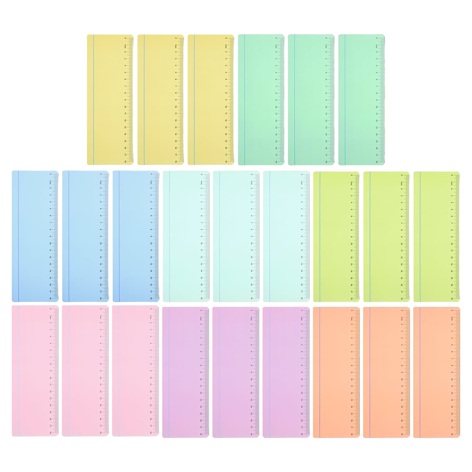 Uxcell Guided Reading Strips Highlight Colored Overlay Bookmark Reading ...