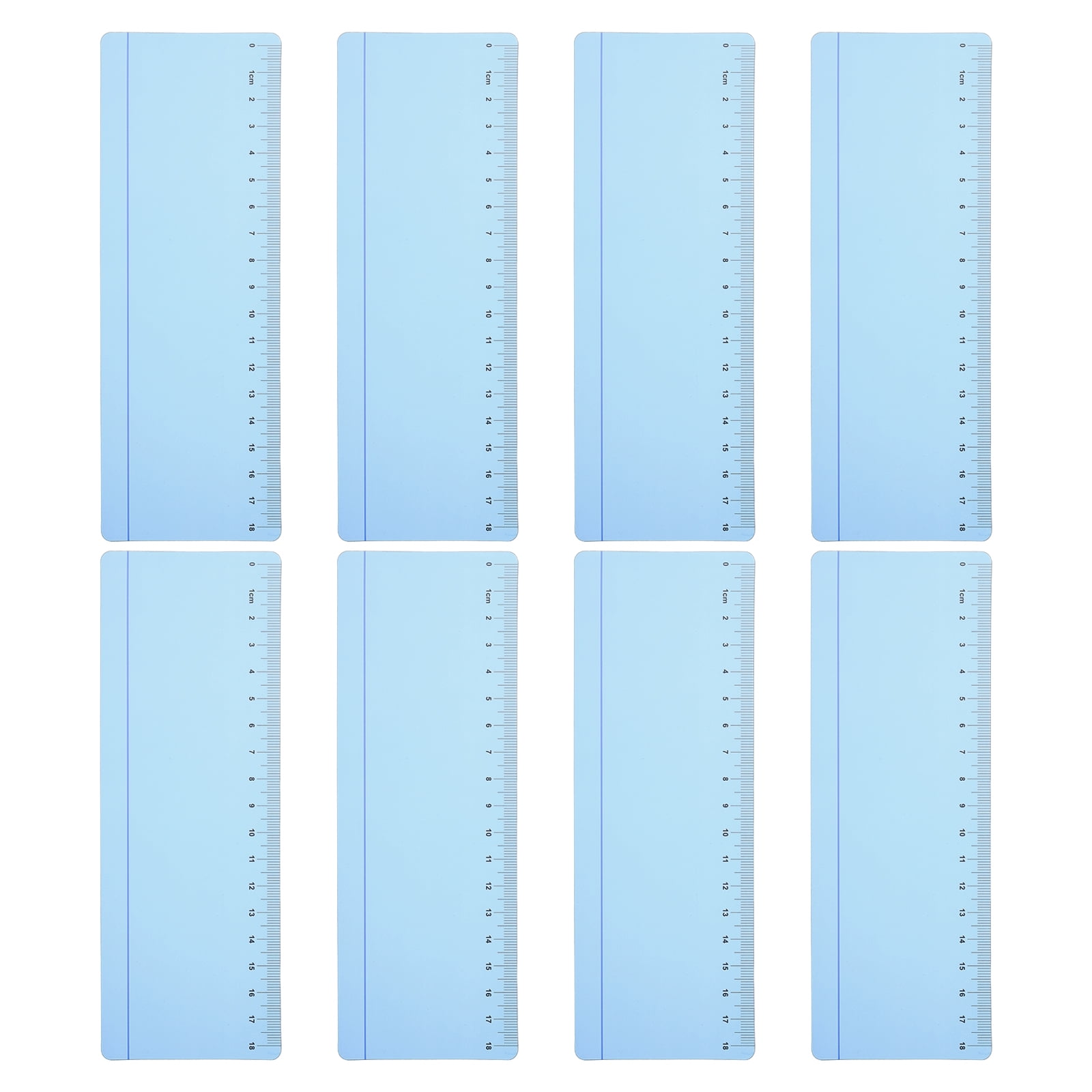 Uxcell Guided Reading Strips Highlight Colored Overlay Bookmark Reading ...