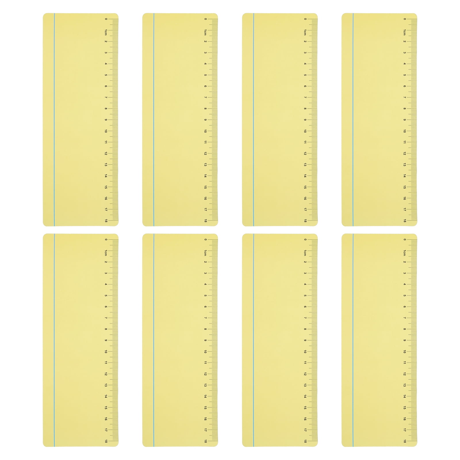 Uxcell Guided Reading Strips Highlight Colored Overlay Bookmark Reading ...