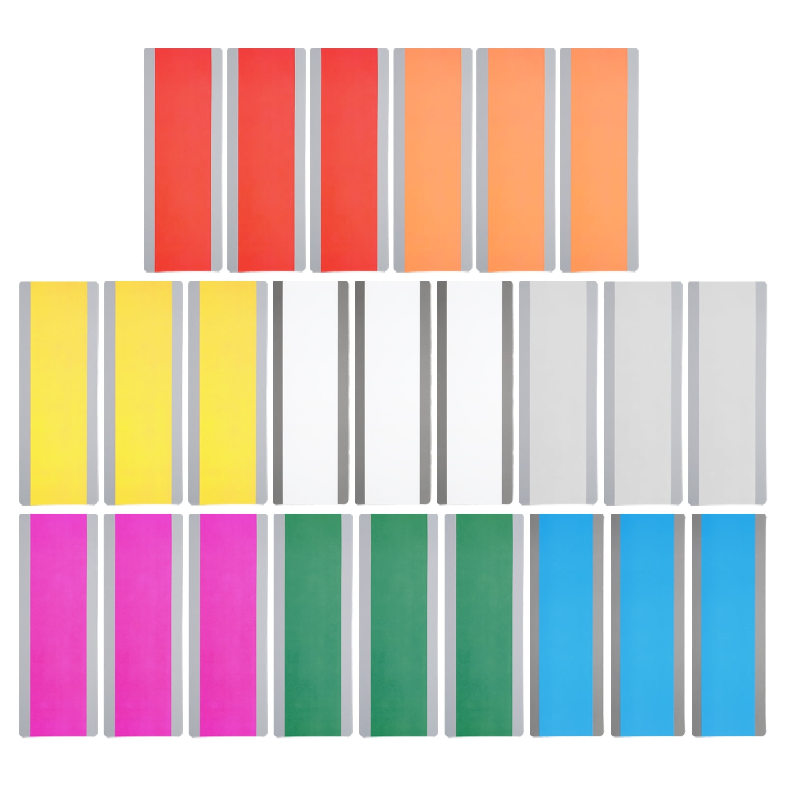 To Help 24pcs Guided Reading Strips Tracking Highlight Colored Overlay ...