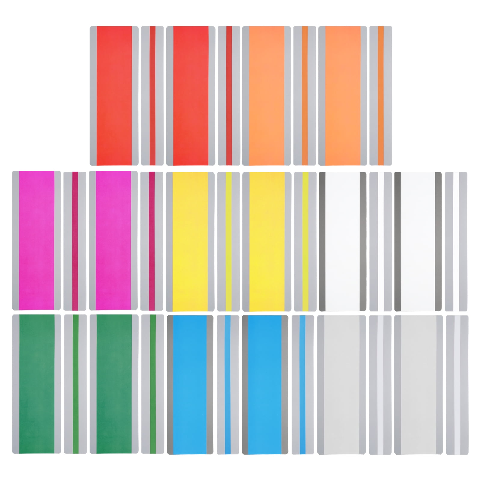 Uxcell Guided Reading Strips Tracking Highlight Colored Overlay ...