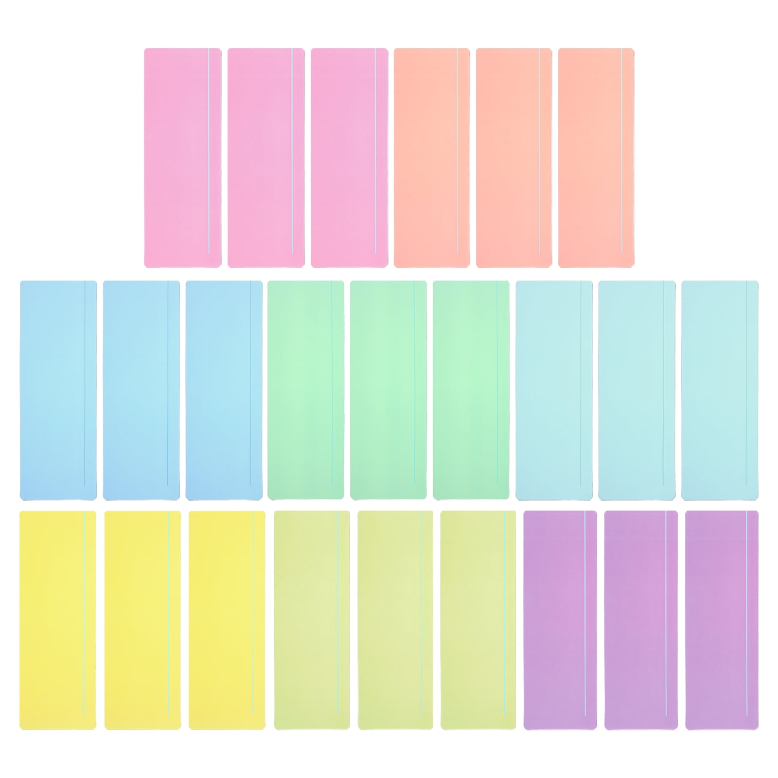 Uxcell Guided Reading Strips Tracking Highlight Colored Overlay ...
