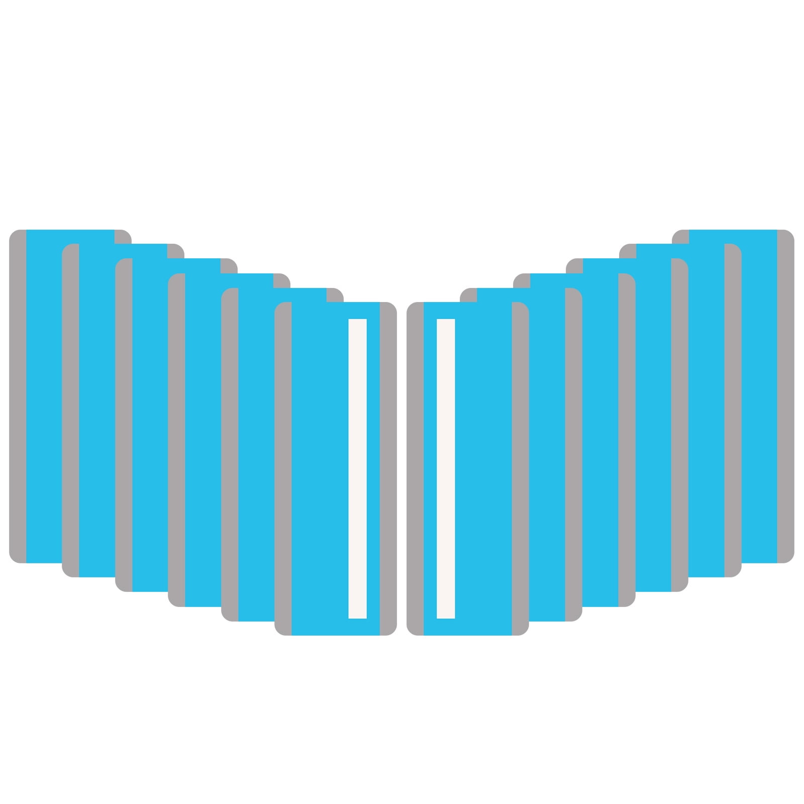 Uxcell Guided Reading Strips, Tracking Highlight Colored Overlay Strips ...