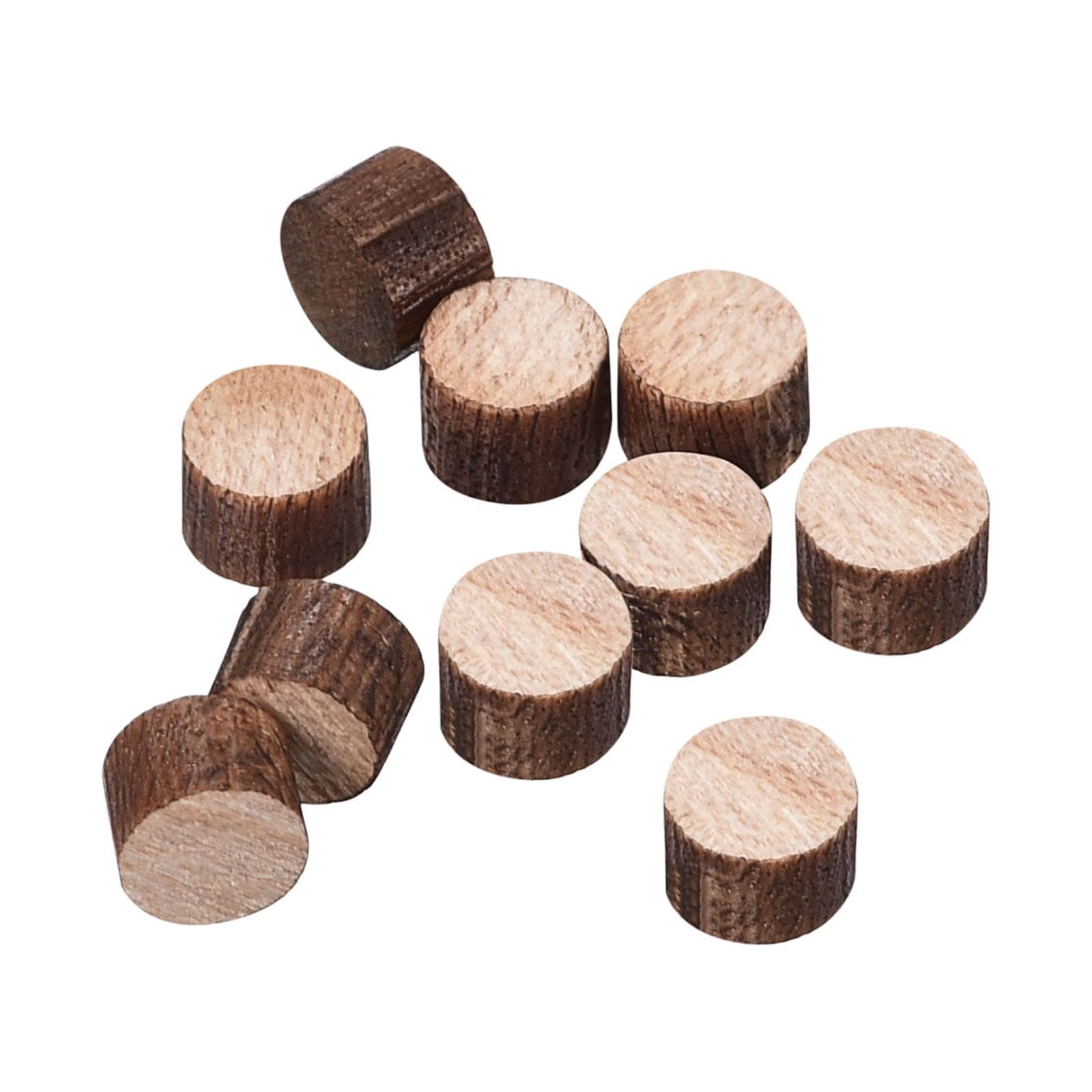 Uxcell Guitar Fretboard Inlay Dots Brown Wooden Inlays Mark Point 3x2mm ...