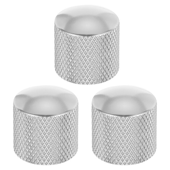Uxcell Guitar Knobs Volume/Tone Control CNC Machined Knurled Design ...