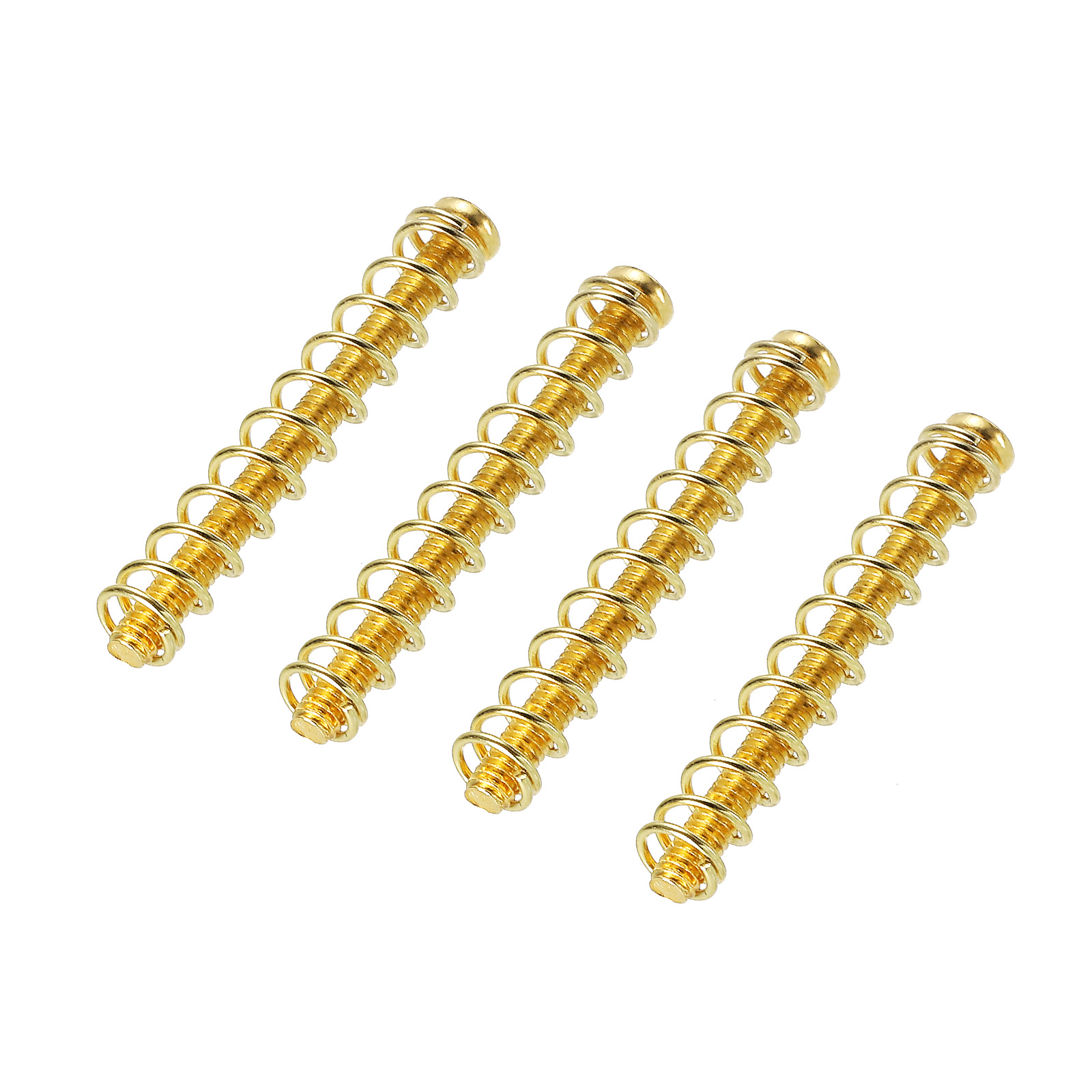 Uxcell Guitar Pickguard Mounting Screws with Spring M2.5x32mm Double ...