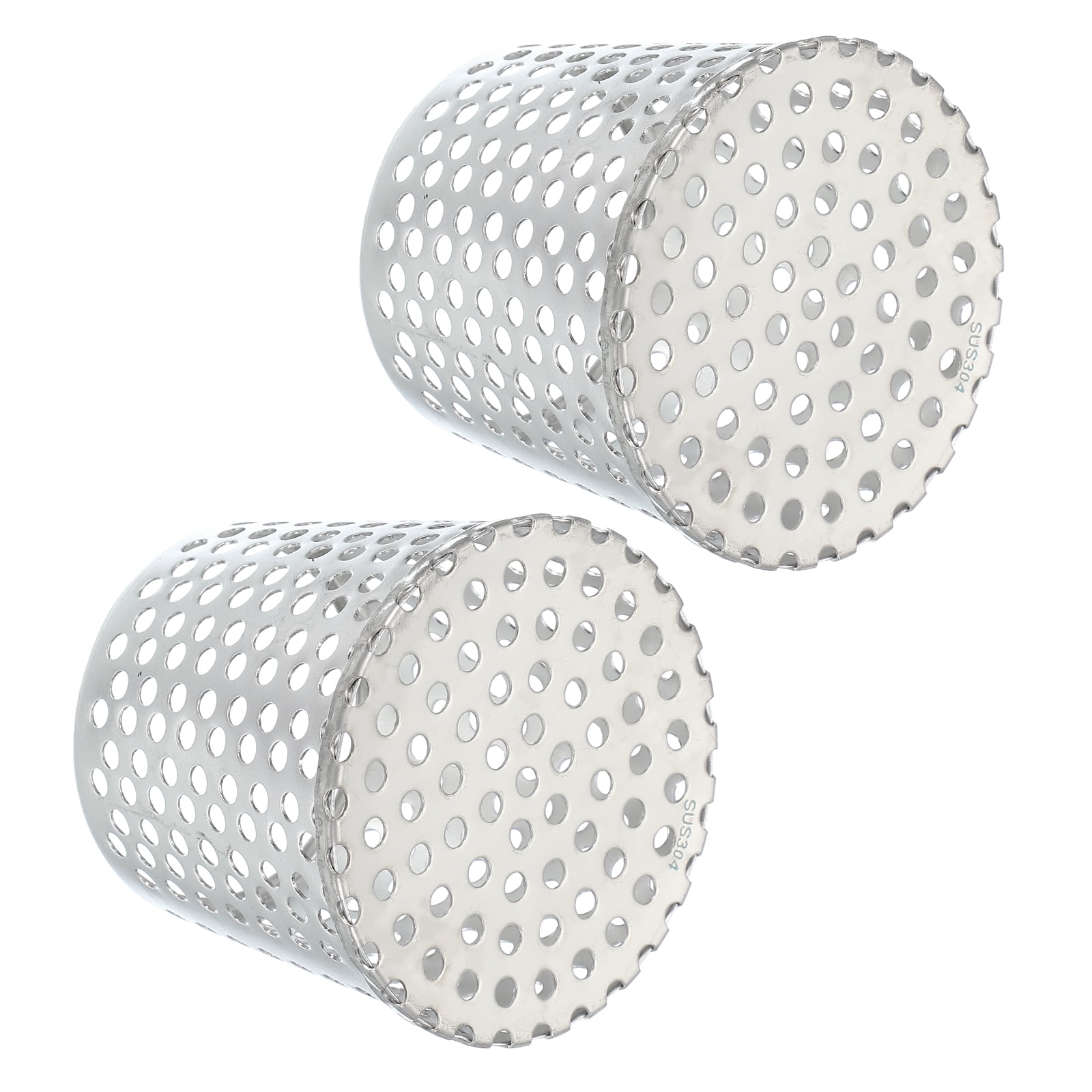 Uxcell Gutter Guard Filter, PVC Termination Cap Mesh Screen Roof Vent ...