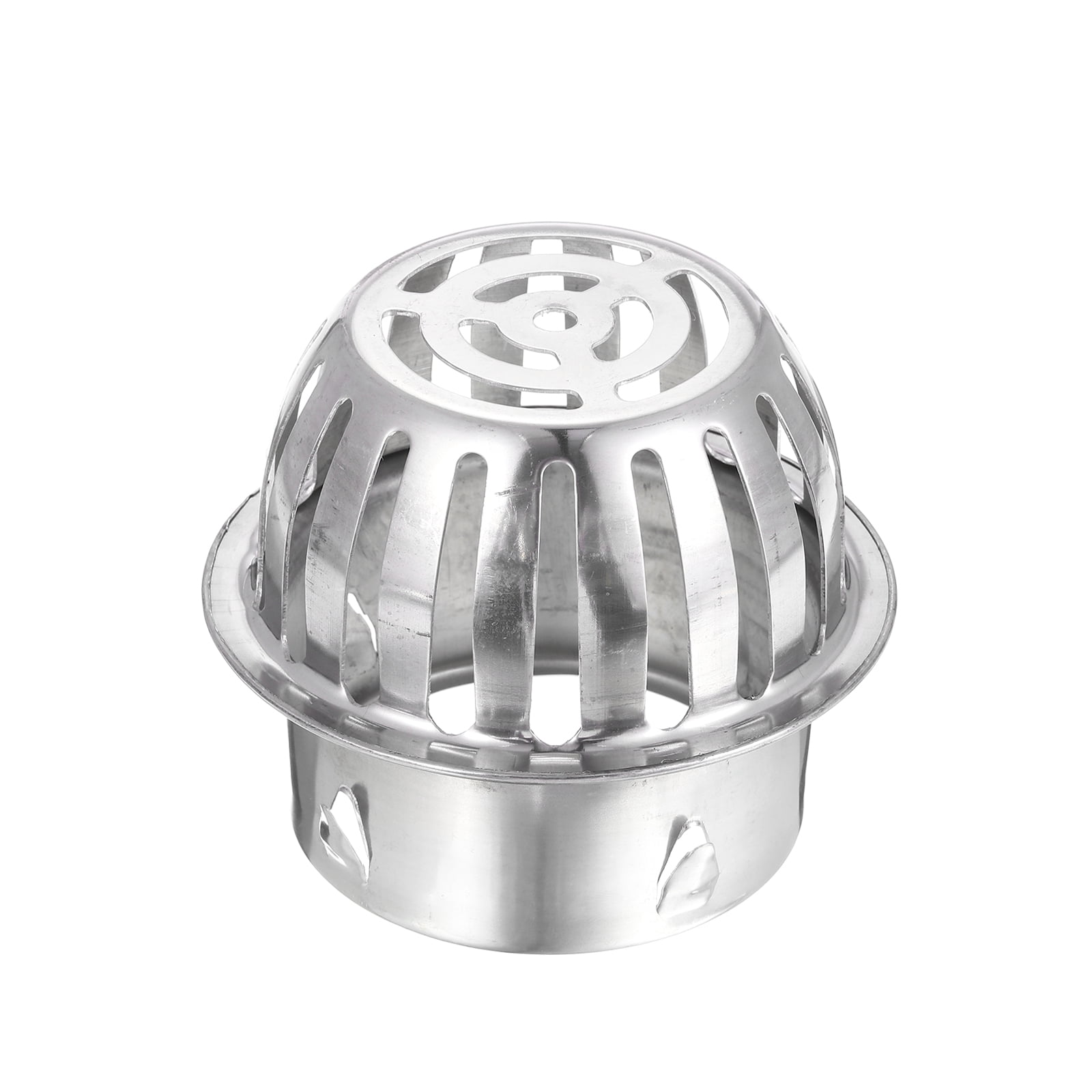 Uxcell Gutter Guard Filter, 4.5 Inch Stainless Steel Downspout Guard ...