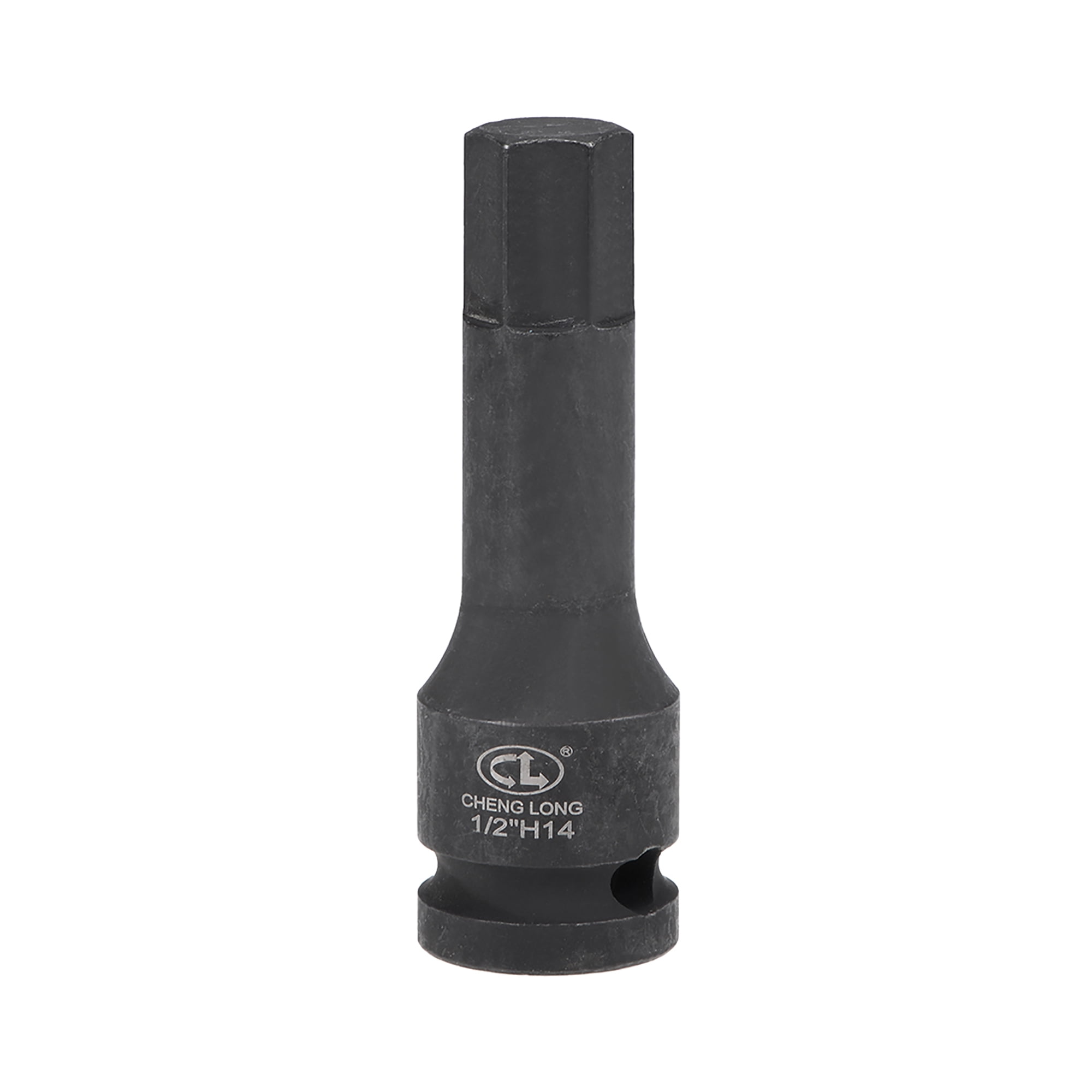 Uxcell H14 1/2-Inch Metric Drive Impact Hex Bit Socket Cr-Mo Steel ...