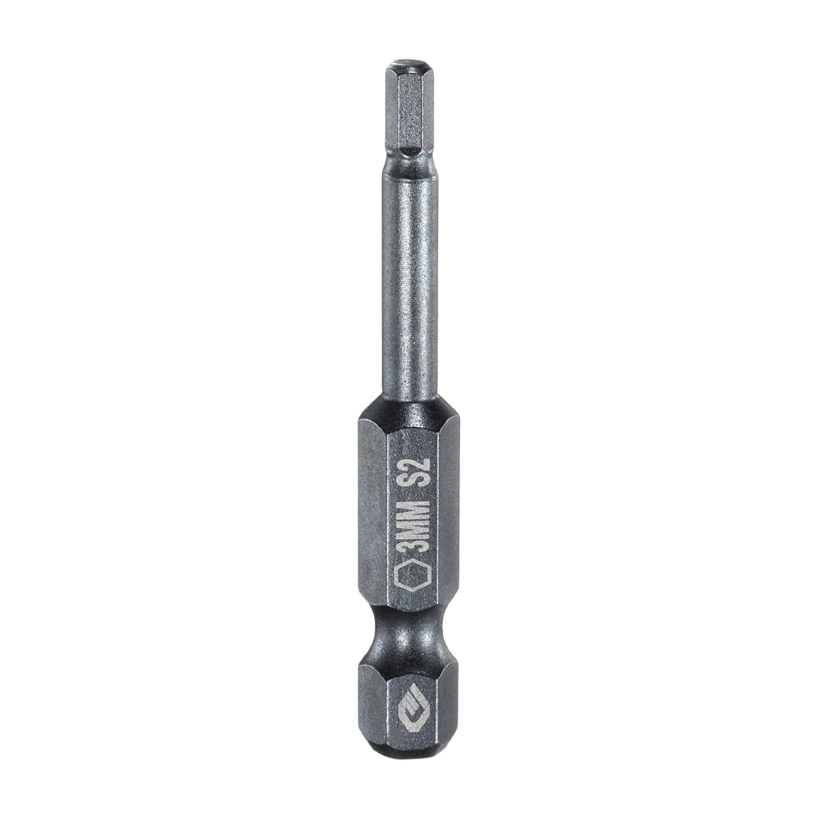 Uxcell H3 Flat Hex Screwdriver Bit 3mm Magnetic Tip 1/4" Shank 2" Long ...