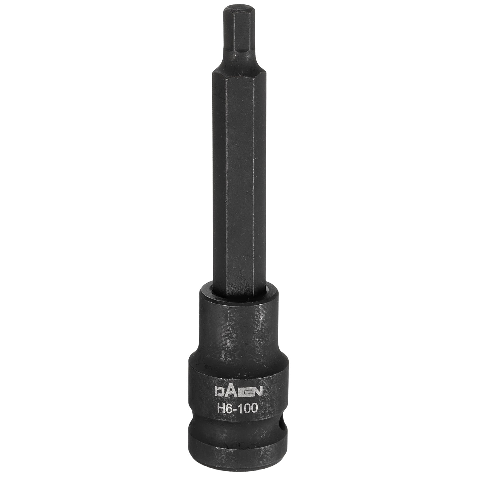 Uxcell H6 Hex Bit Socket 100mm/3.94" Length 1/2" Square Drive Metric ...