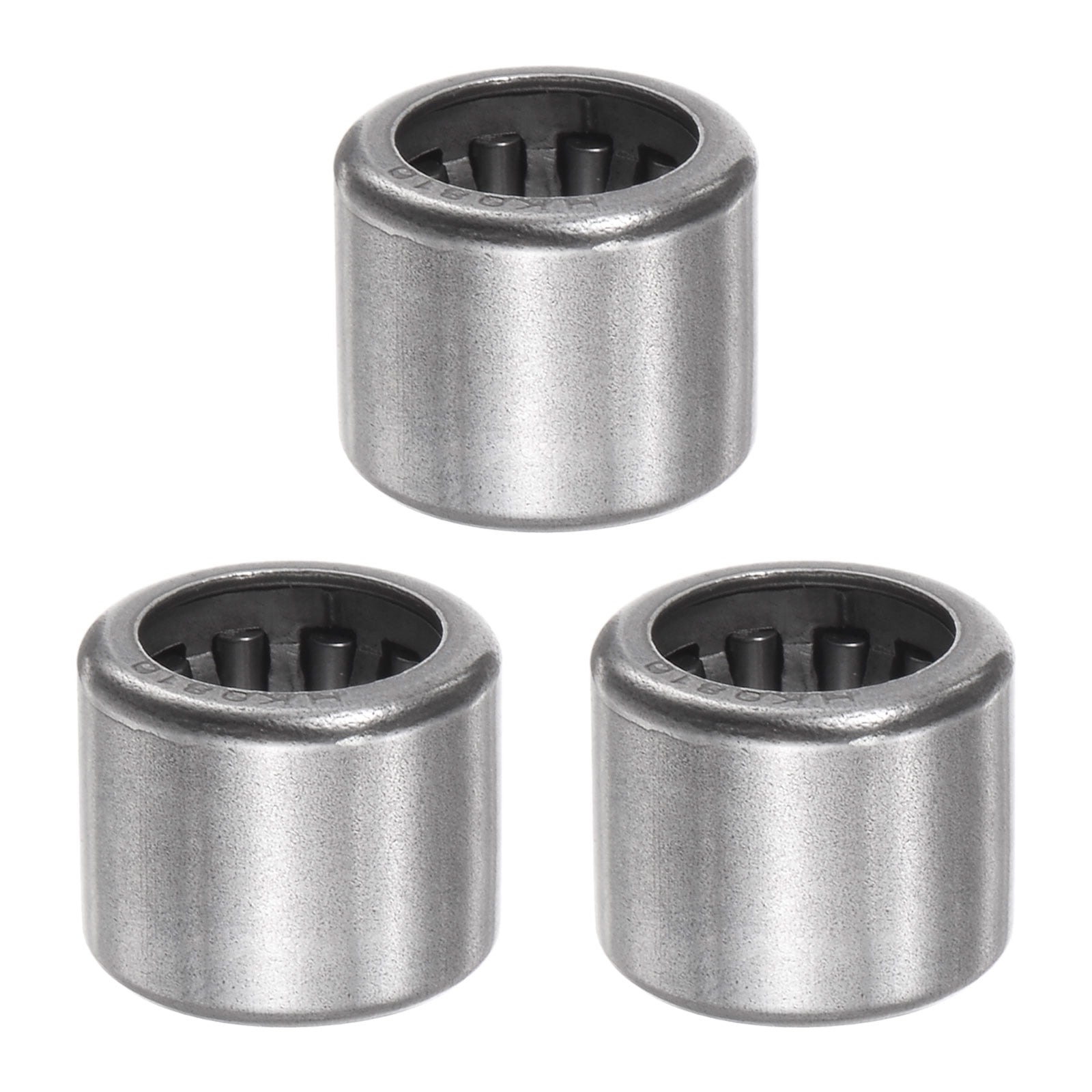 Uxcell HK0810 Needle Roller Bearings 8mm x 12mm x 10mm Chrome Steel Open End 3 Pack - Walmart.com