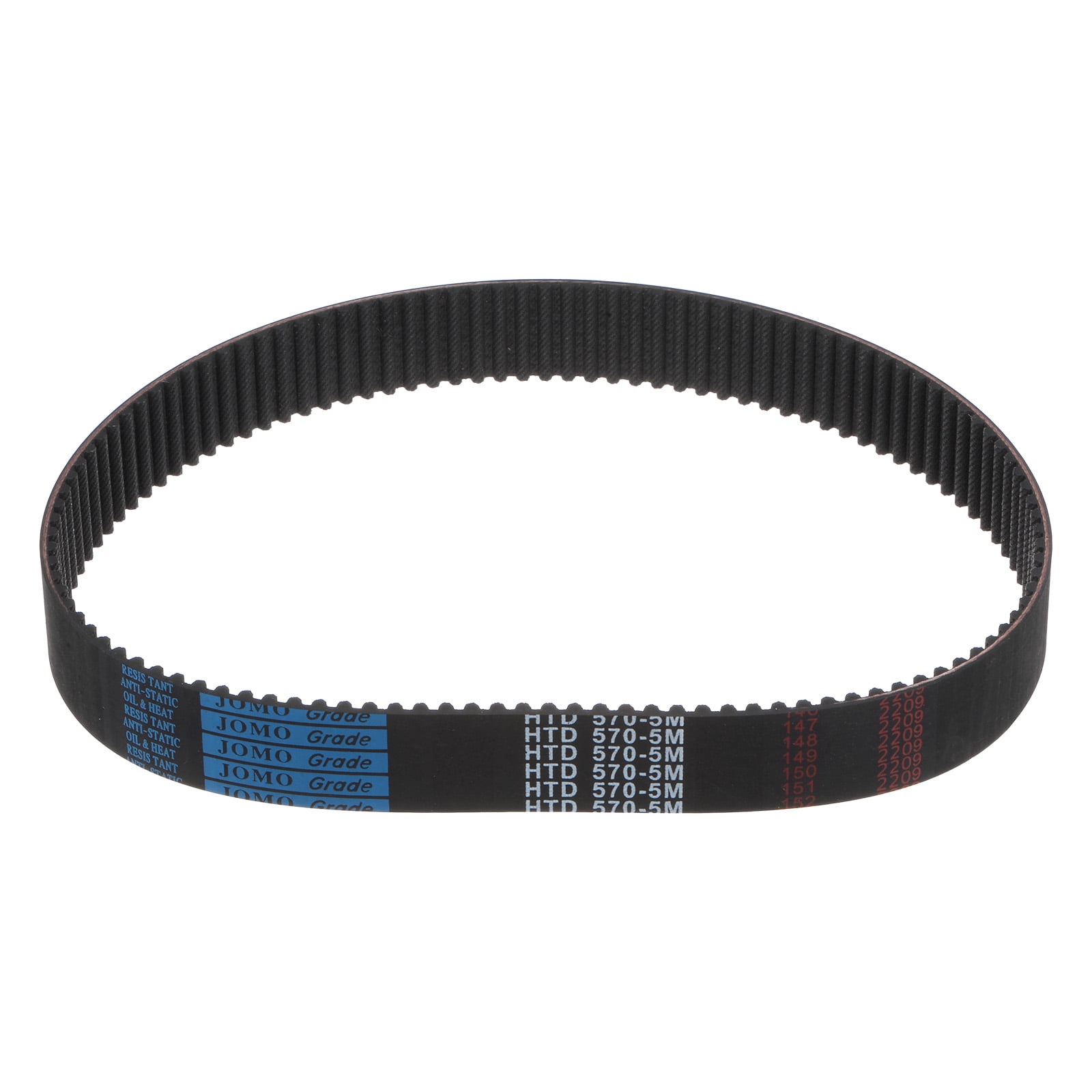 Uxcell HTD-5M Rubber Timing Belt 170mm Outside Circumference x 15mm ...