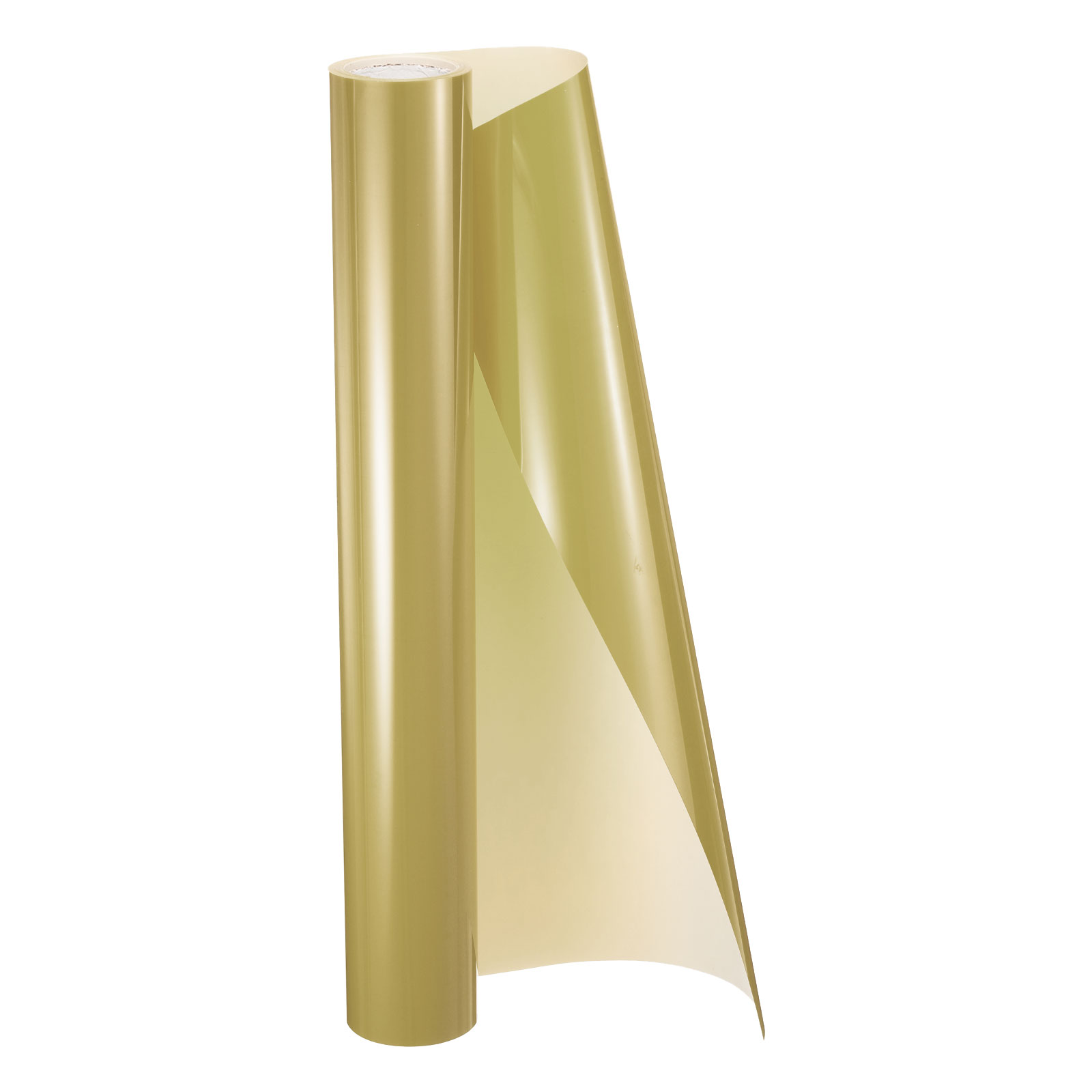 Uxcell HTV Heat Transfer Vinyl 11.8" x 5ft Roll PVC Gold Iron on Vinyl ...