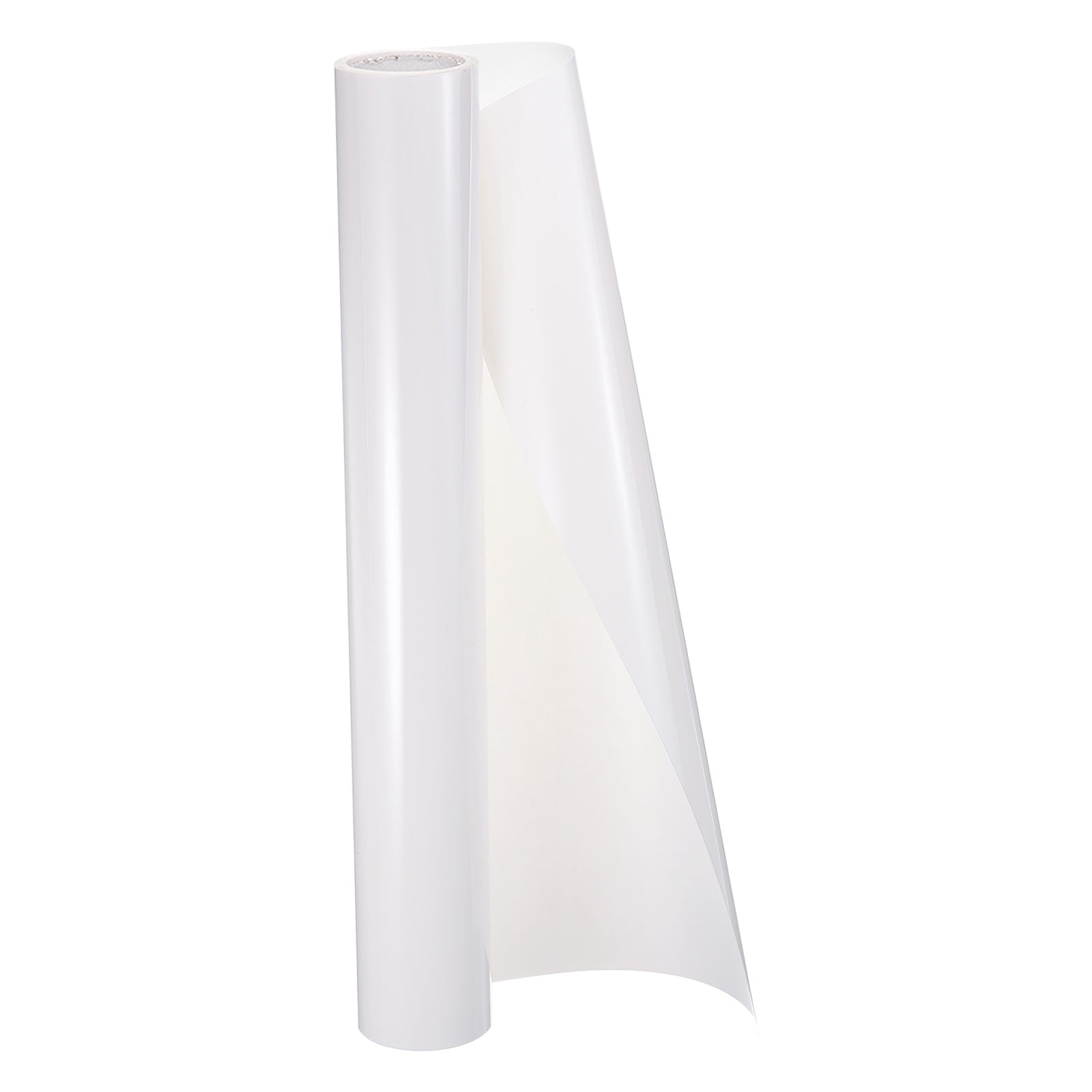 Uxcell HTV Heat Transfer Vinyl 11.8" x 5ft Roll White Iron on Vinyl for ...