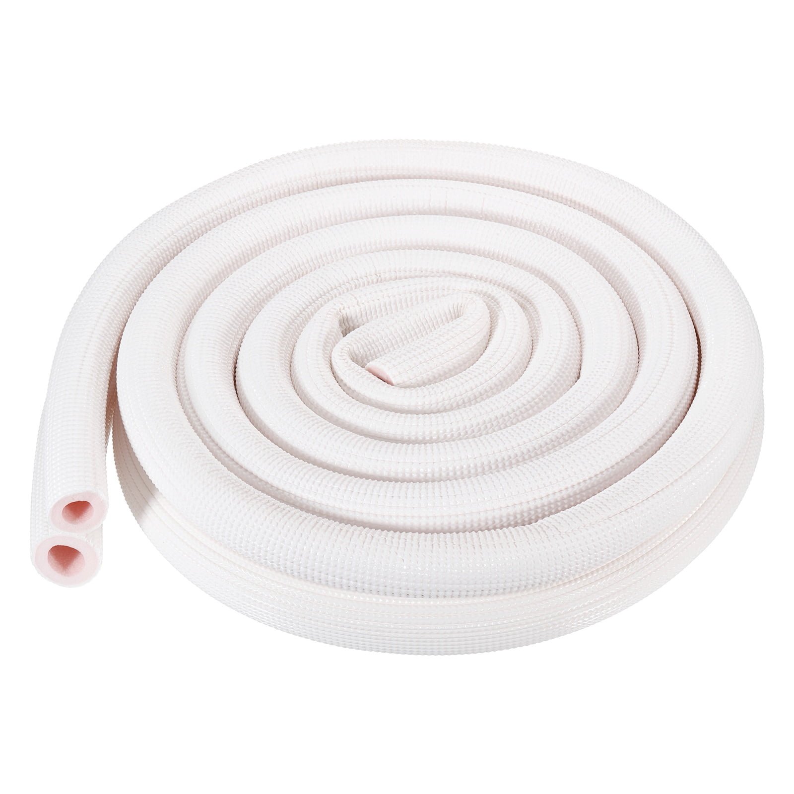 Uxcell HVAC Copper Pipe Insulation Foam Tube, 1/2", 3/4" ID 11ft Heat ...