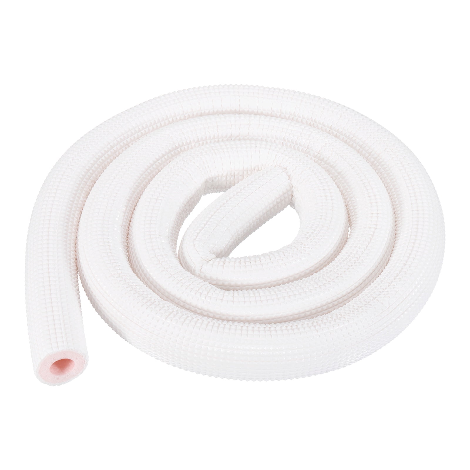 Uxcell HVAC Copper Pipe Insulation Foam Tube, 1/2" ID 5ft Heat ...