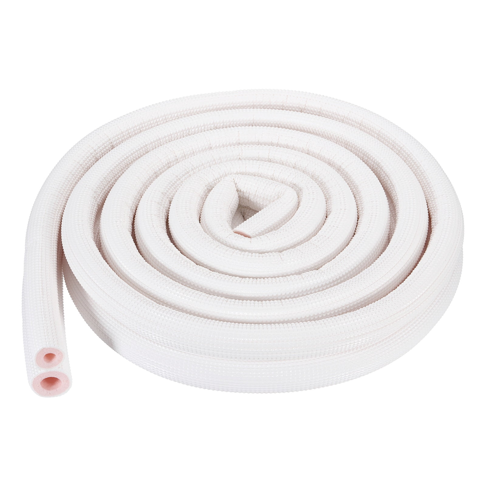 Uxcell HVAC Copper Pipe Insulation Foam Tube, 1/4", 1/2" ID 10ft Heat ...