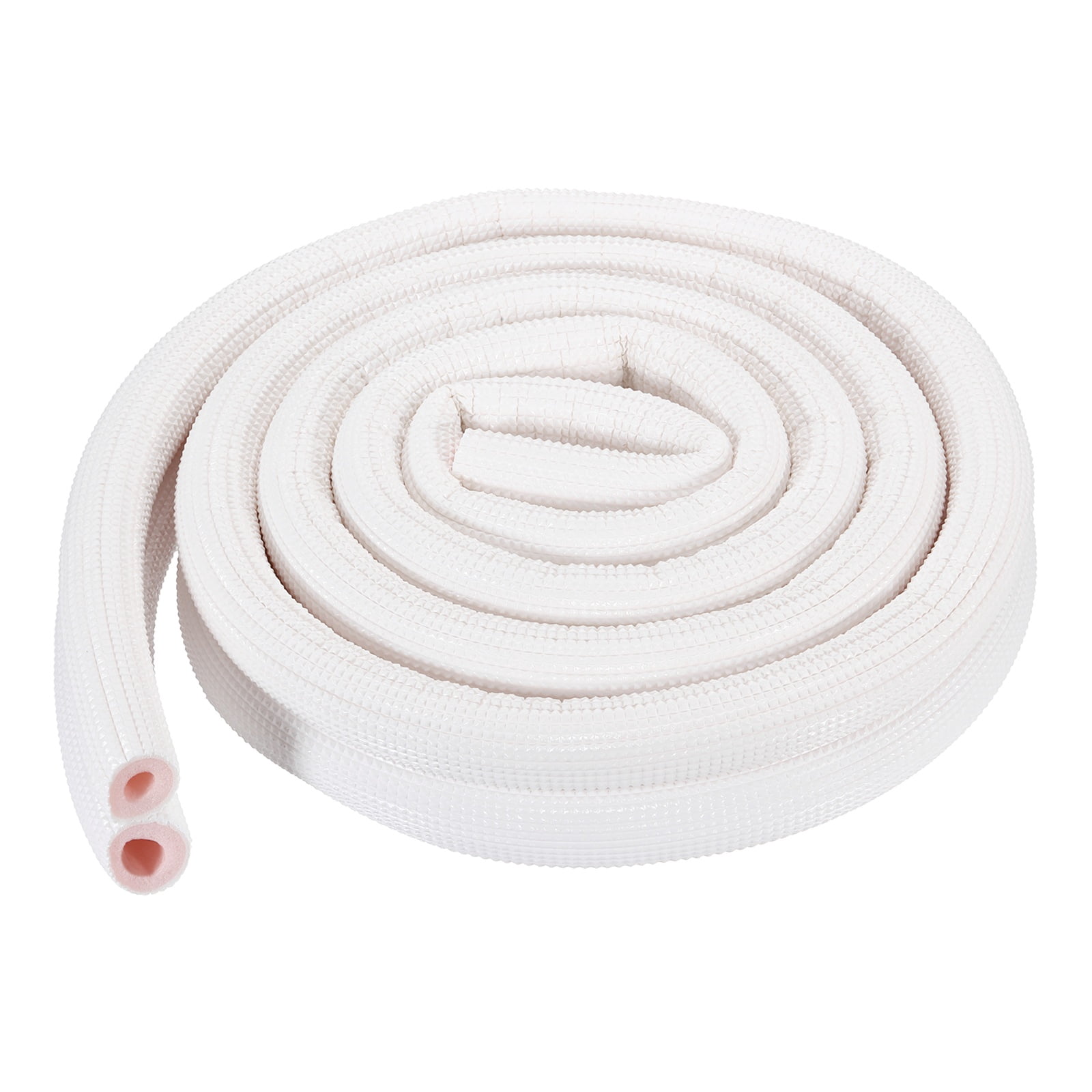 Uxcell HVAC Copper Pipe Insulation Foam Tube, 1/4", 1/2" ID 6ft Heat ...