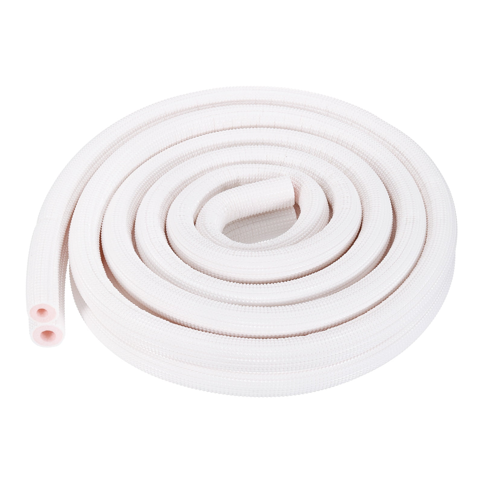 Uxcell HVAC Copper Pipe Insulation Foam Tube, 1/4", 3/8" ID 10ft Heat ...