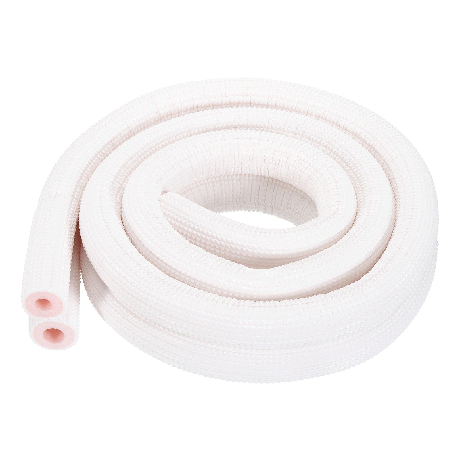Uxcell HVAC Copper Pipe Insulation Foam Tube, 1/4", 3/8" ID 5ft Heat ...