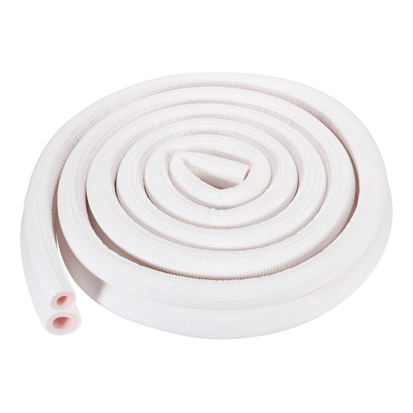 Uxcell HVAC Copper Pipe Insulation Foam Tube, 3/8", 3/4" ID 10ft Heat ...