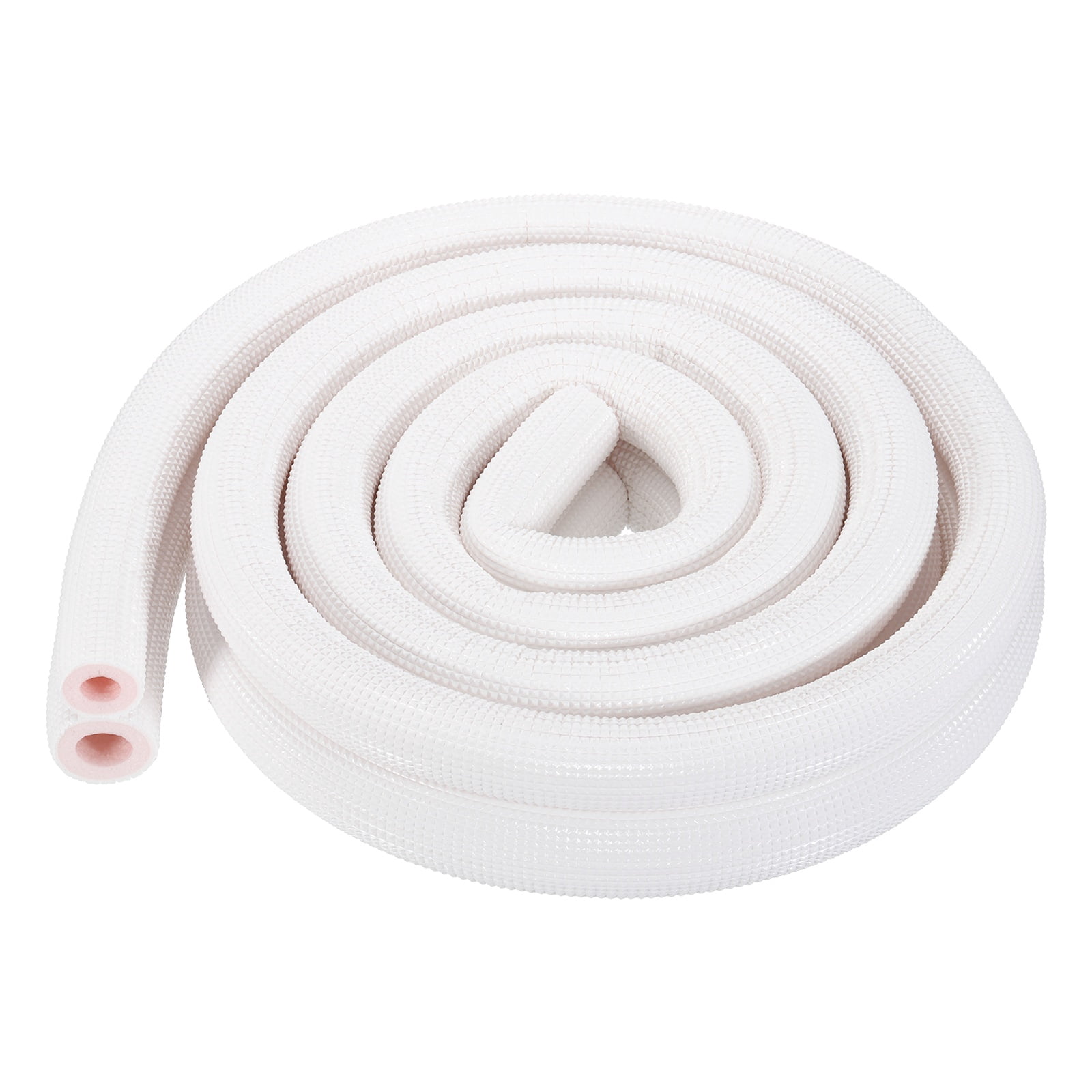 Uxcell HVAC Copper Pipe Insulation Foam Tube, 3/8", 3/4" ID 4ft Heat ...