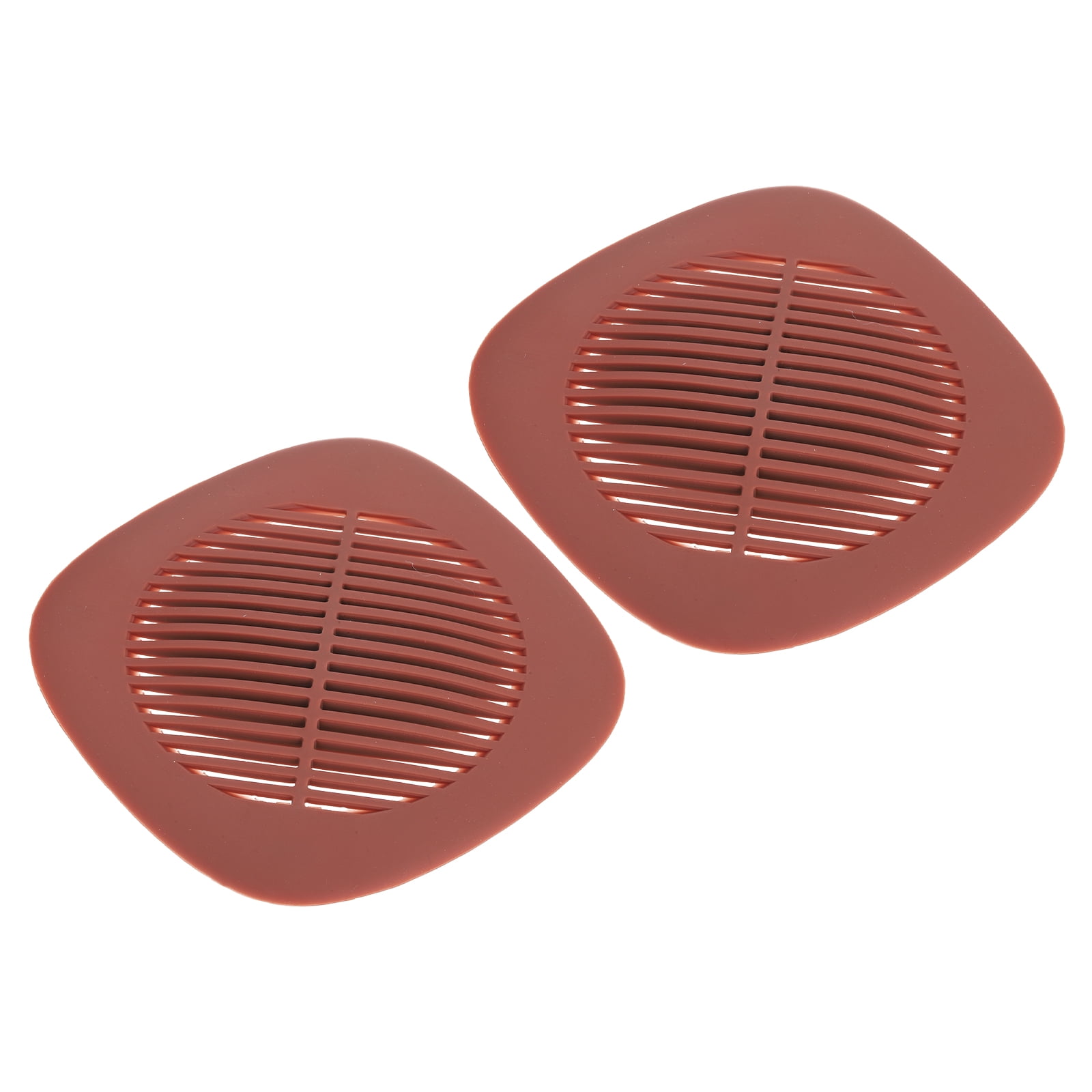 Uxcell Hair Drain Catcher, 5.5inch Tub Drain Cover Suction Cup Convex ...