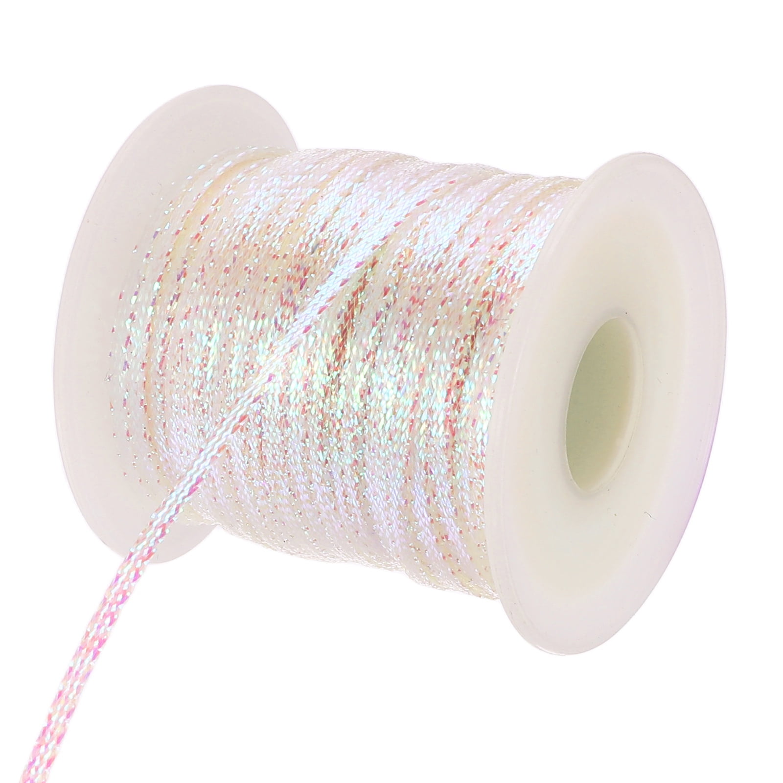 Uxcell Hair Strings for Braids (100m 1/8 Inch) - Metallic Hair Braiding ...