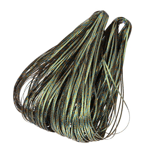 Uxcell Hair Strings for Braids (100m 1/8 Inch) - Metallic Hair Braiding ...