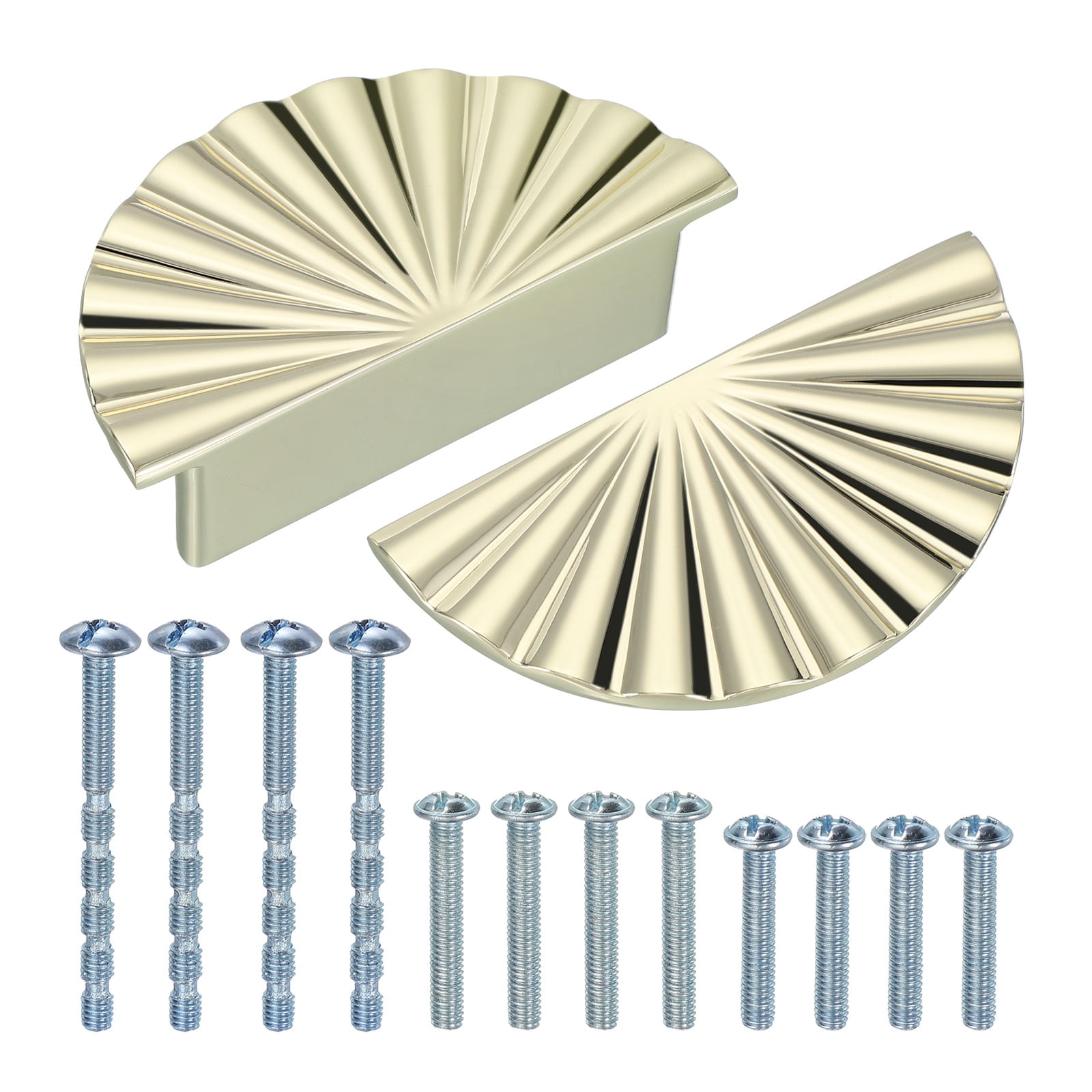 Uxcell Half Moon Drawer Pulls Zinc Alloy Drawer Pulls Drawer Handles ...