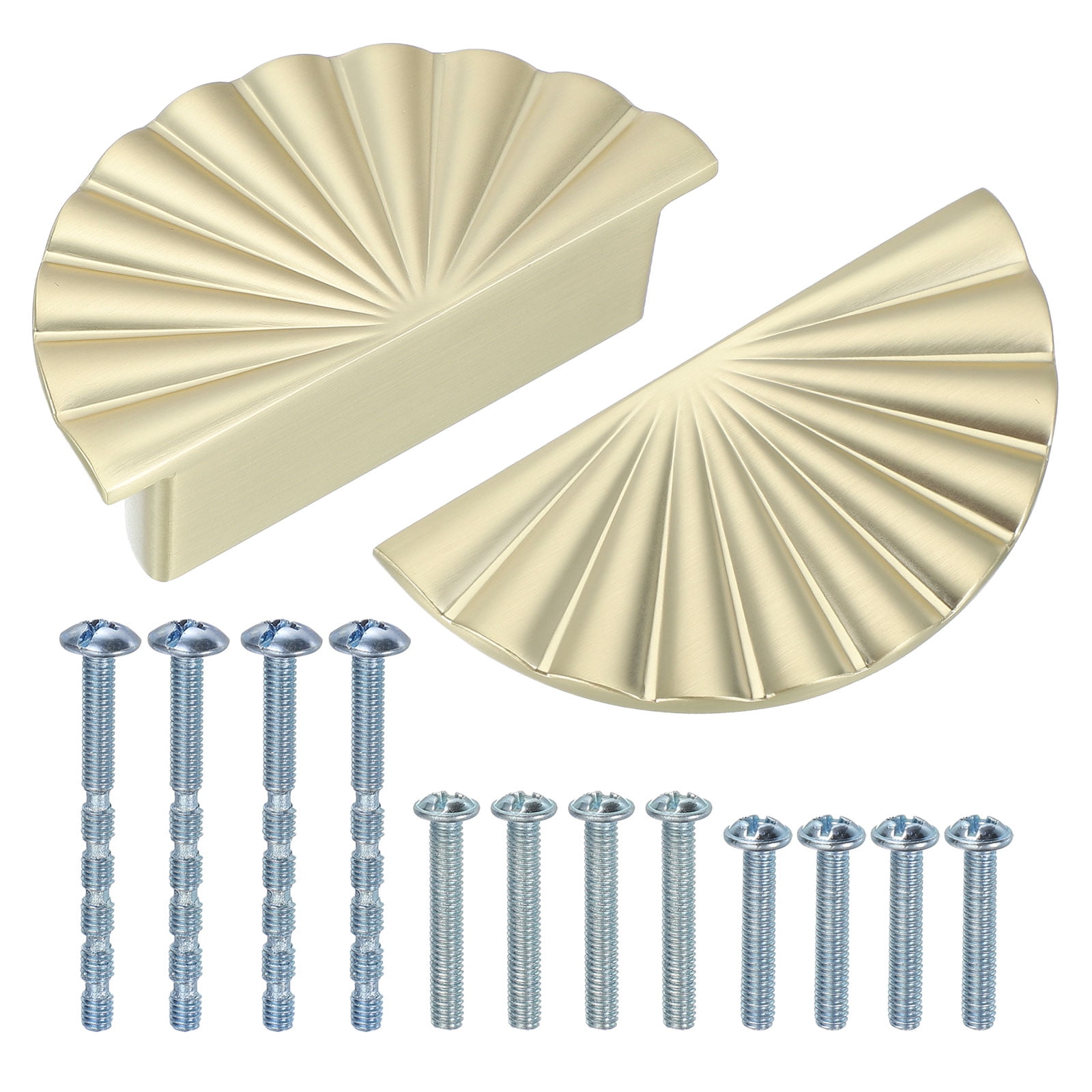 Uxcell Half Moon Drawer Pulls Zinc Alloy Drawer Pulls Drawer Handles ...