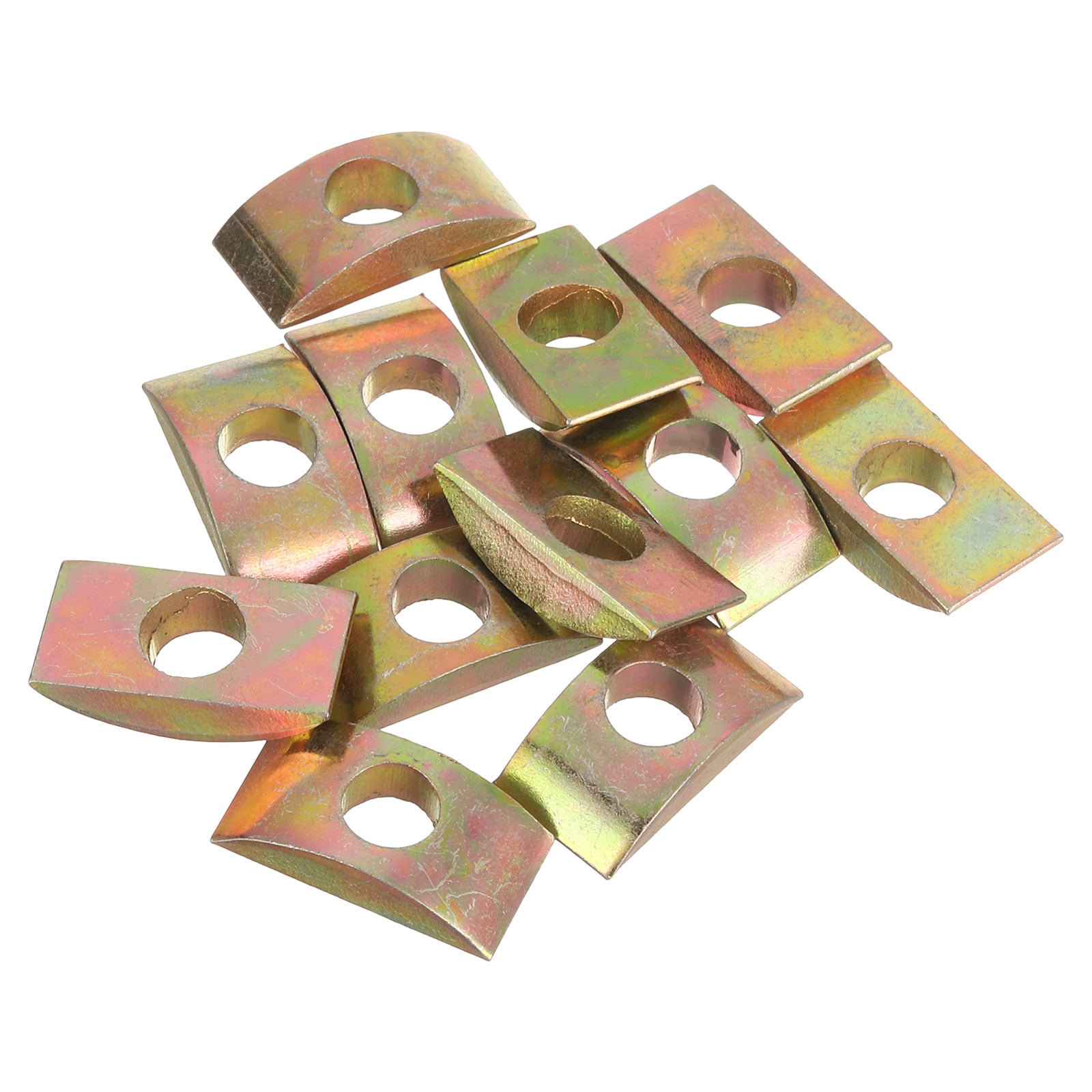 Uxcell Half Moon Nuts Washers, M8 Iron Solid Half Moon Nuts Spacer ...