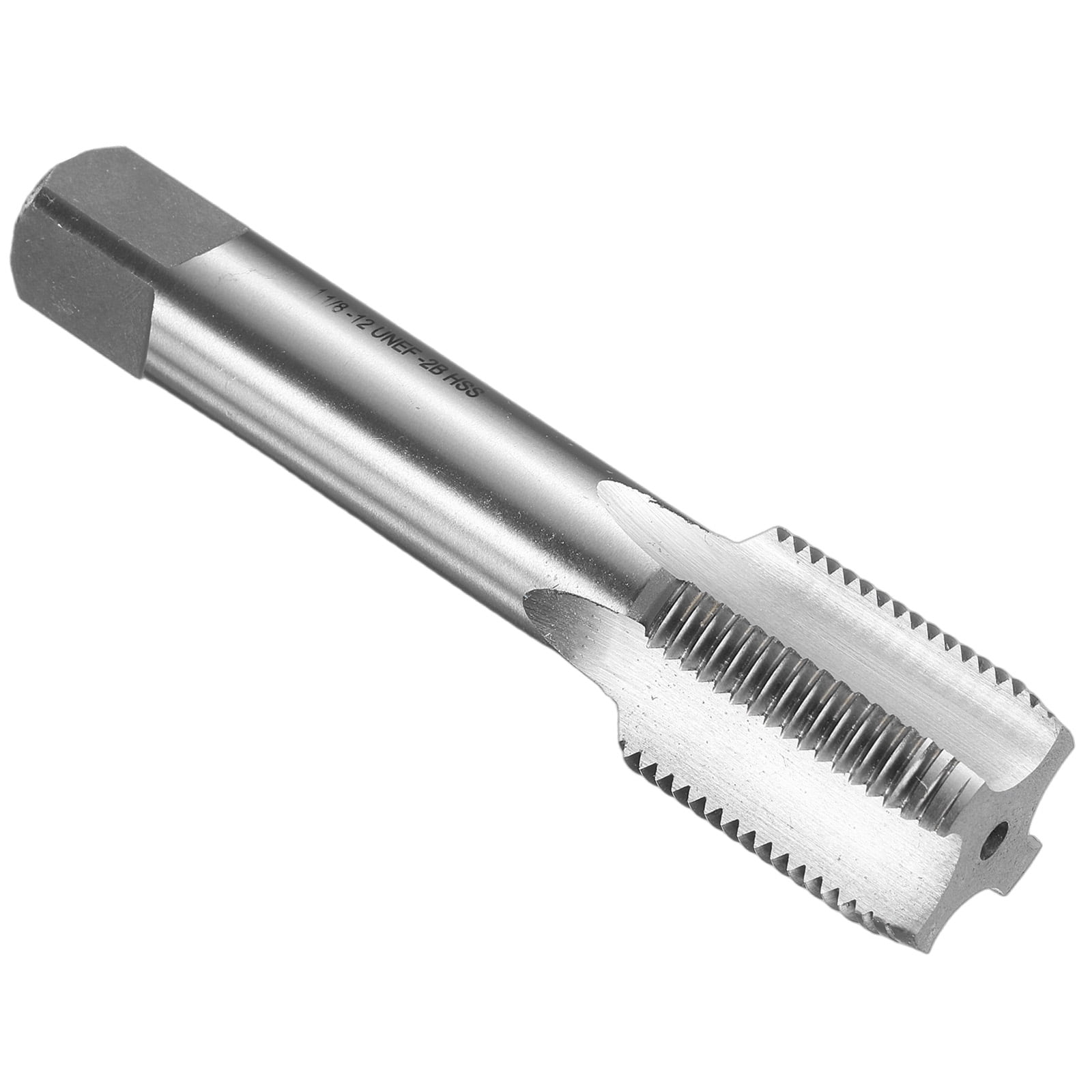 Uxcell Hand Bottom Tap 1-1/8-12 UNF 2B Bottoming Style Screw Tapping ...
