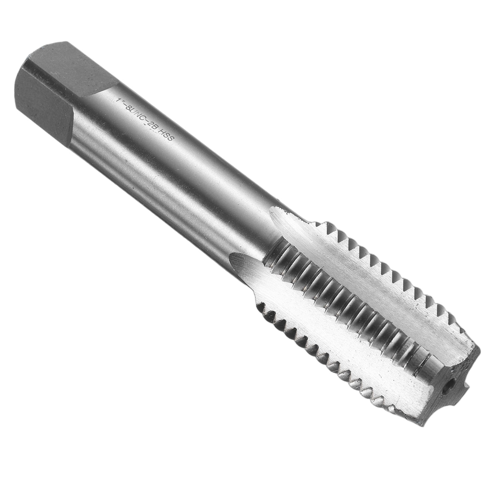 Uxcell Hand Bottom Tap 1-8 UNC 2B Bottoming Style Screw Tapping ...