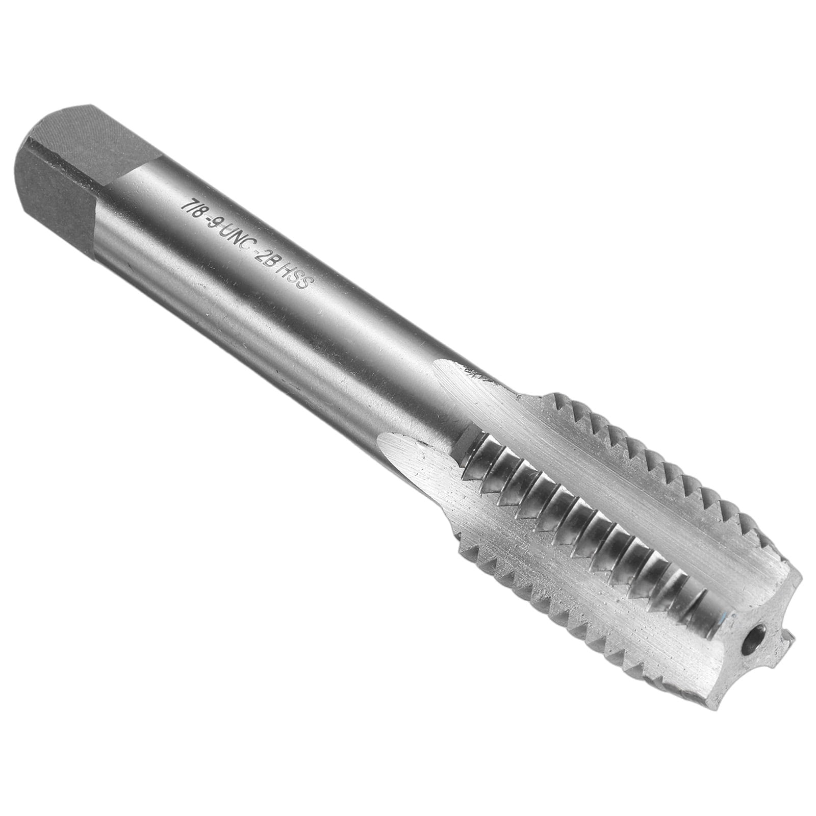 Uxcell Hand Bottom Tap 7/8-9 UNC 2B Bottoming Style Screw Tapping ...