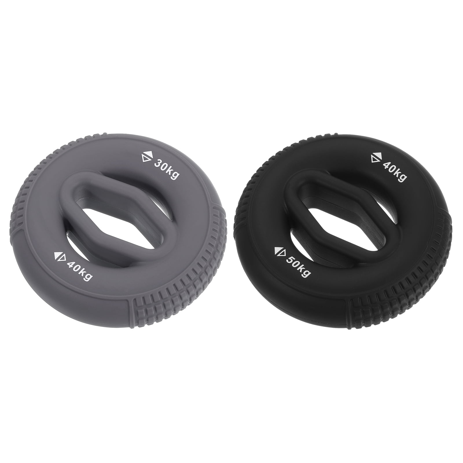 Uxcell Hand Grip Strengtheners, 30-40/40-50kg Silicone Grip Strength ...