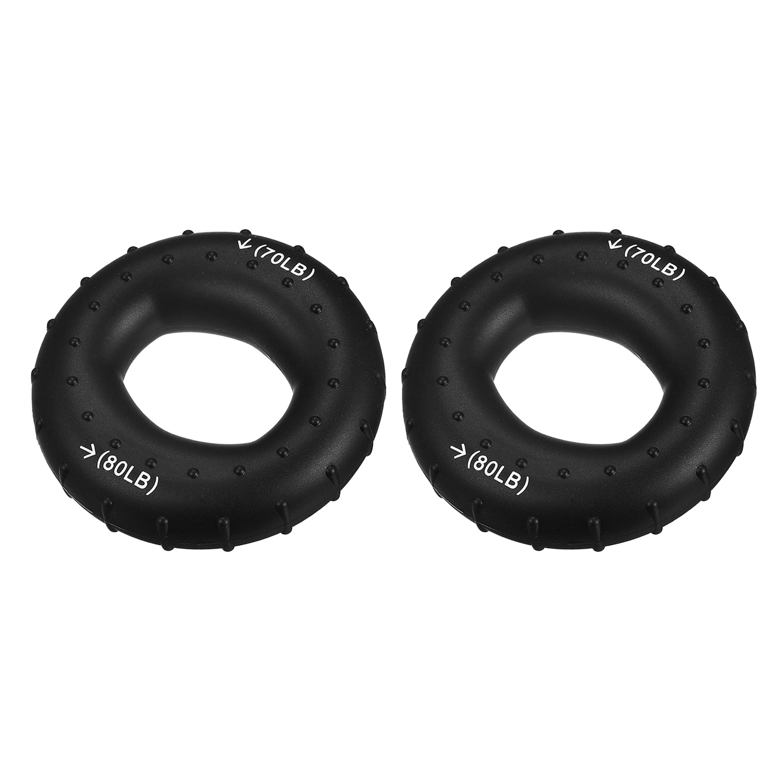 Uxcell Hand Grip Strengtheners, 70-80Lb Silicone Grip Strength Training ...