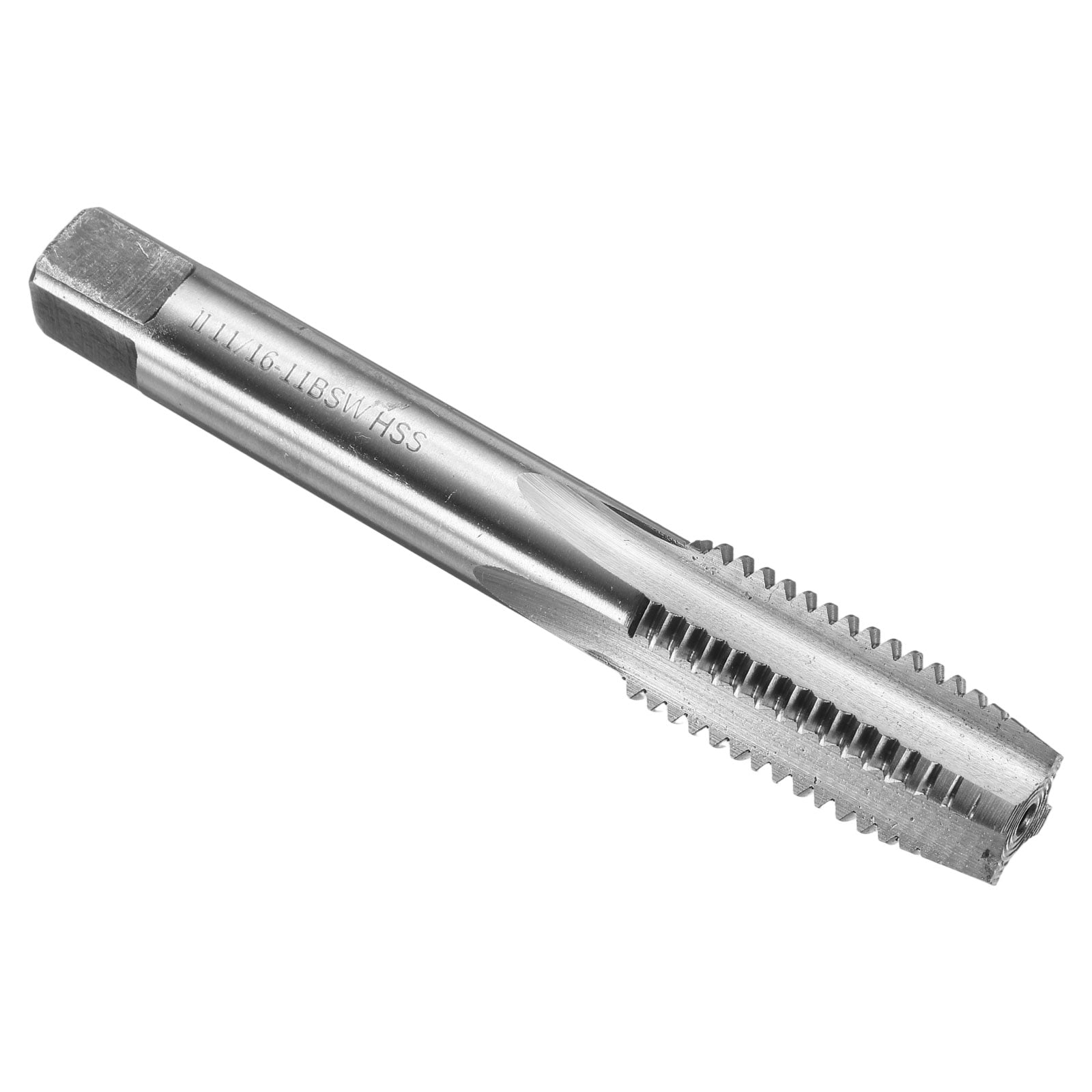 Uxcell Hand Plug Tap 11/16-11 BSW 2B Thread Plug Style Taps Straight ...