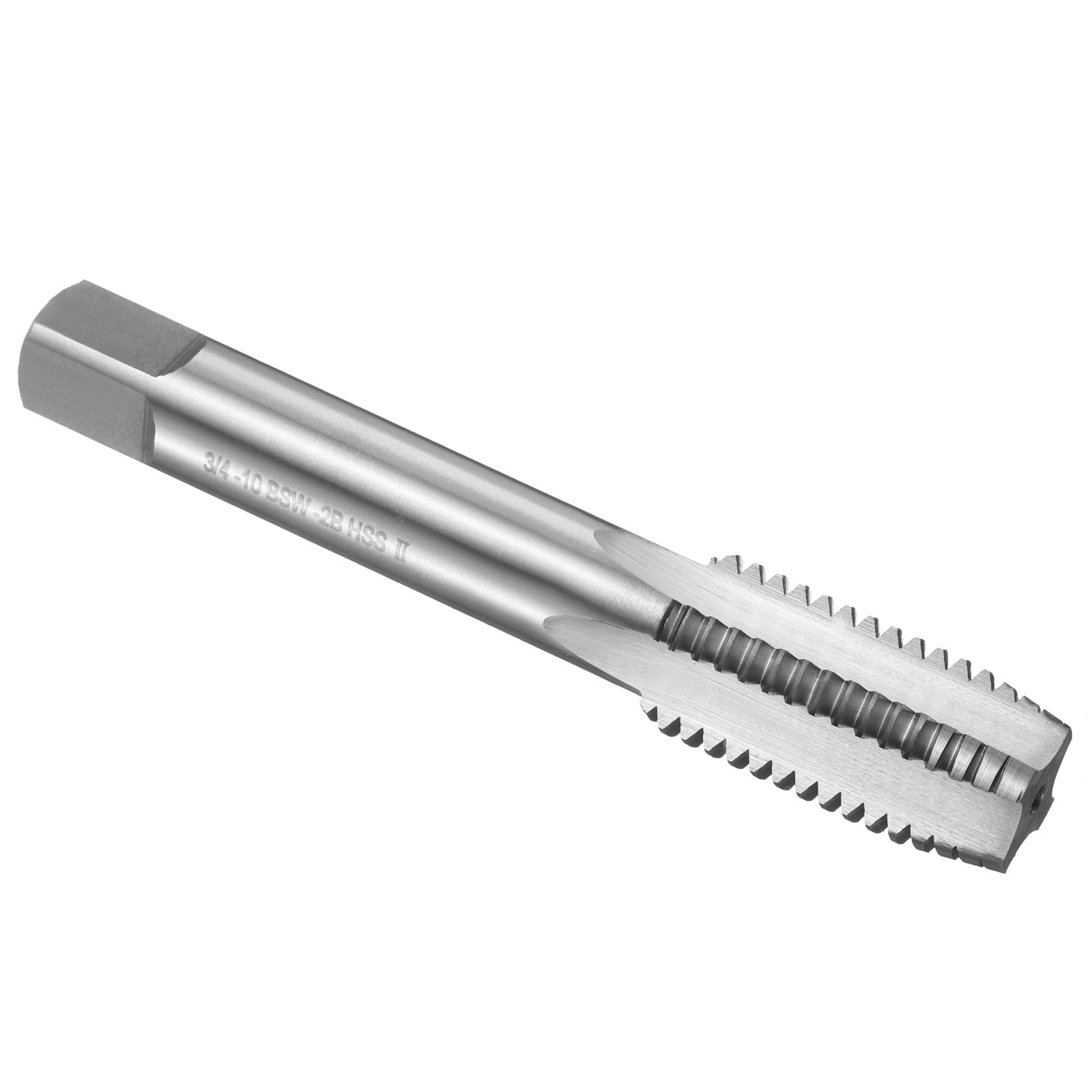 Uxcell Hand Plug Tap 3/4"-10 BSW 2B Thread Plug Style Screw Tapping ...