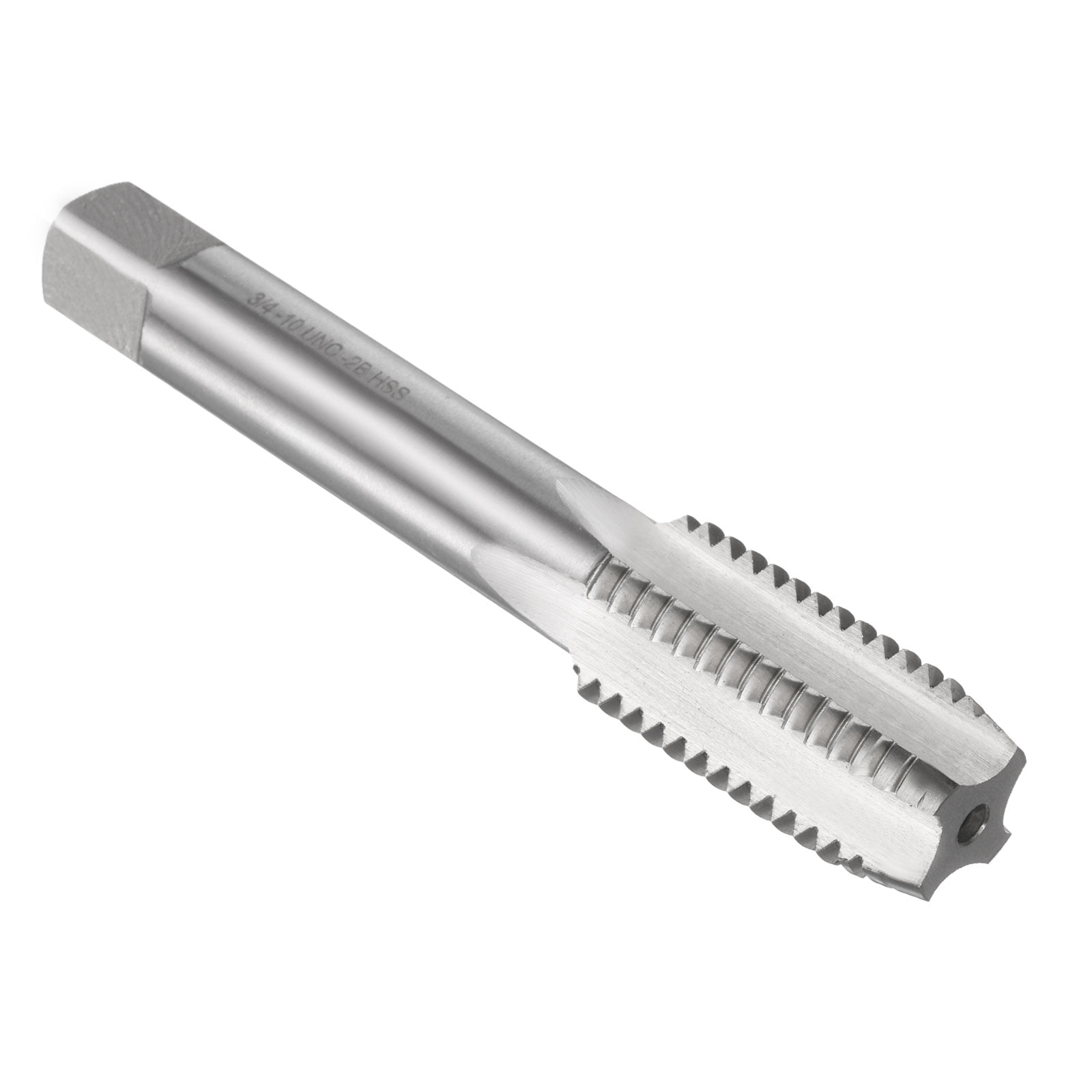 Uxcell Hand Plug Tap 3/4"-10 UNC 2B Thread Plug Style Screw Tapping Threading Tool - Walmart.com
