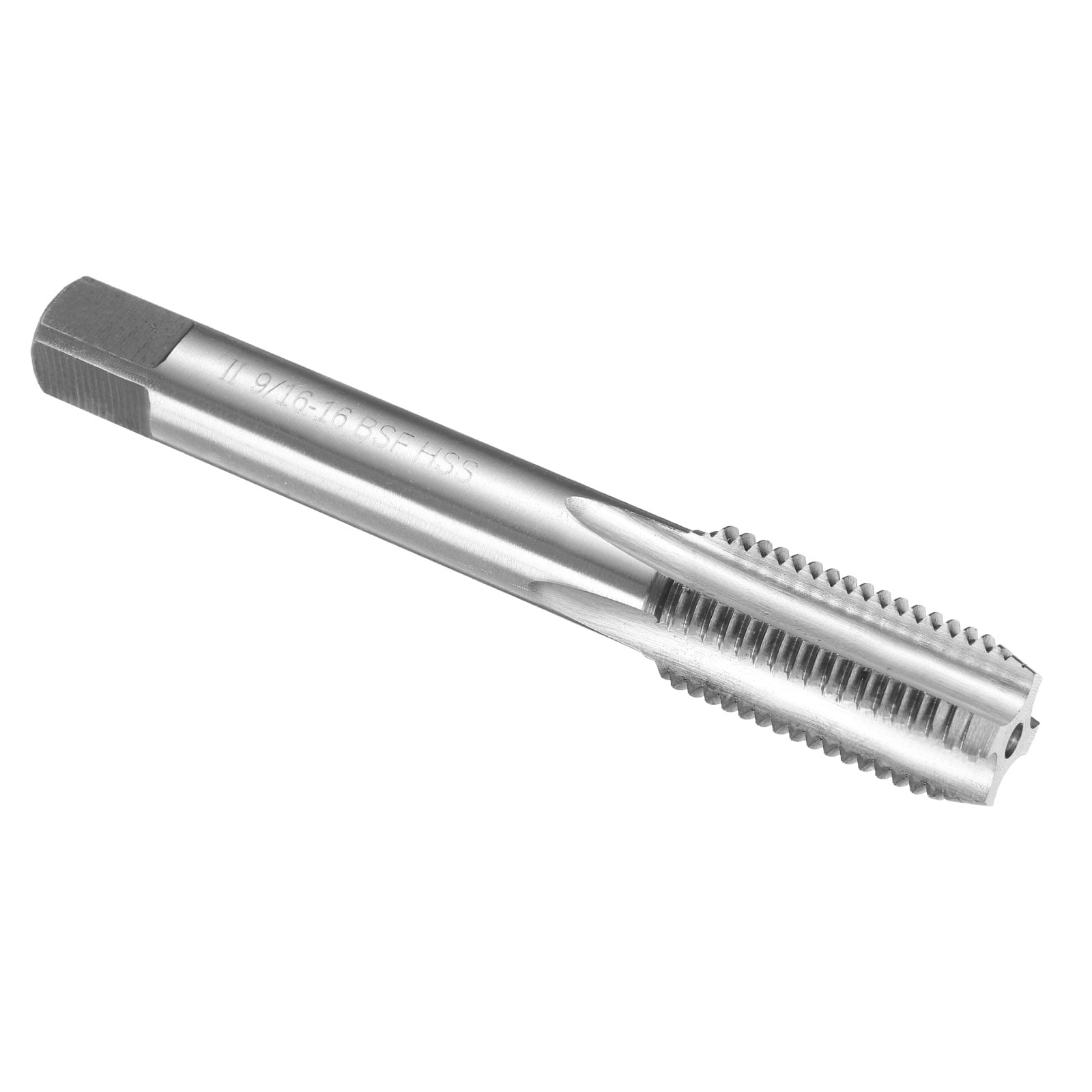 Uxcell Hand Plug Tap 9/16-16 BSF 2B Thread Plug Style Taps Straight ...