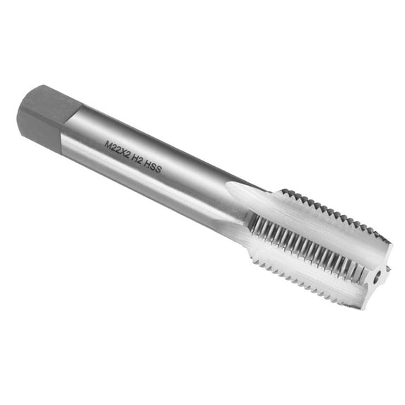 Uxcell Hand Plug Tap M22 x 2 H2 Metric Thread Plug Style Taps Straight ...