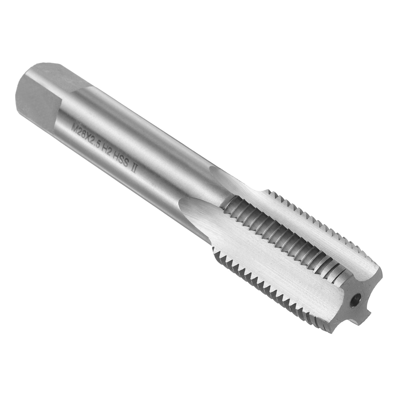 Uxcell Hand Plug Tap M26 x 2.5 H2 Thread Plug Style Screw Tapping ...