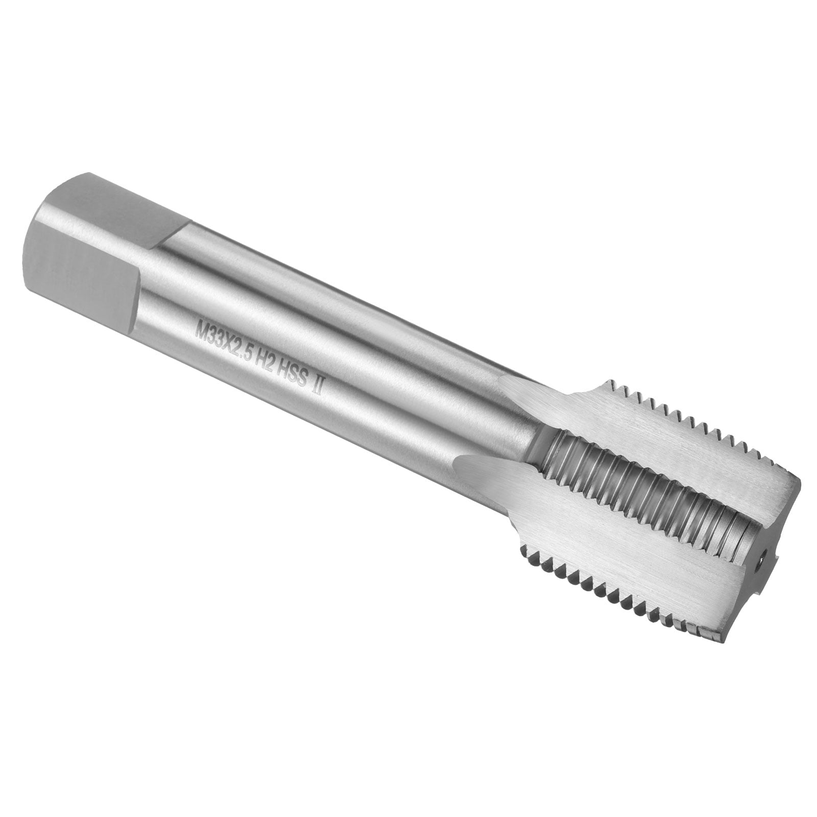 Uxcell Hand Plug Tap M33 x 2.5 H2 Thread Plug Style Screw Tapping ...