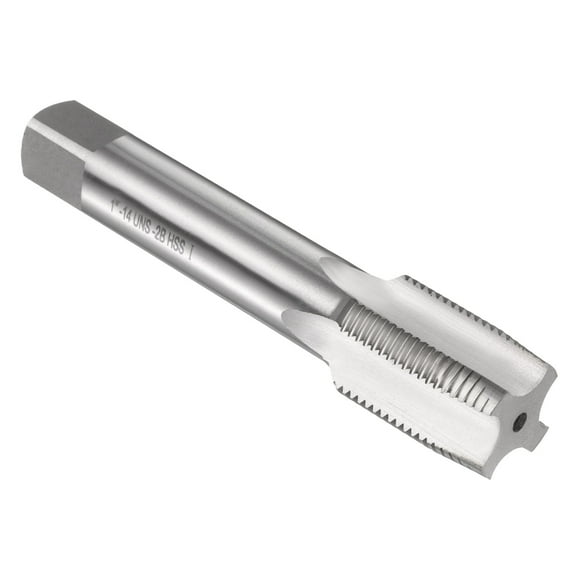 Uxcell Hand Taper Tap 1"-14 UNS 2B Thread Taper Style Screw Tapping ...