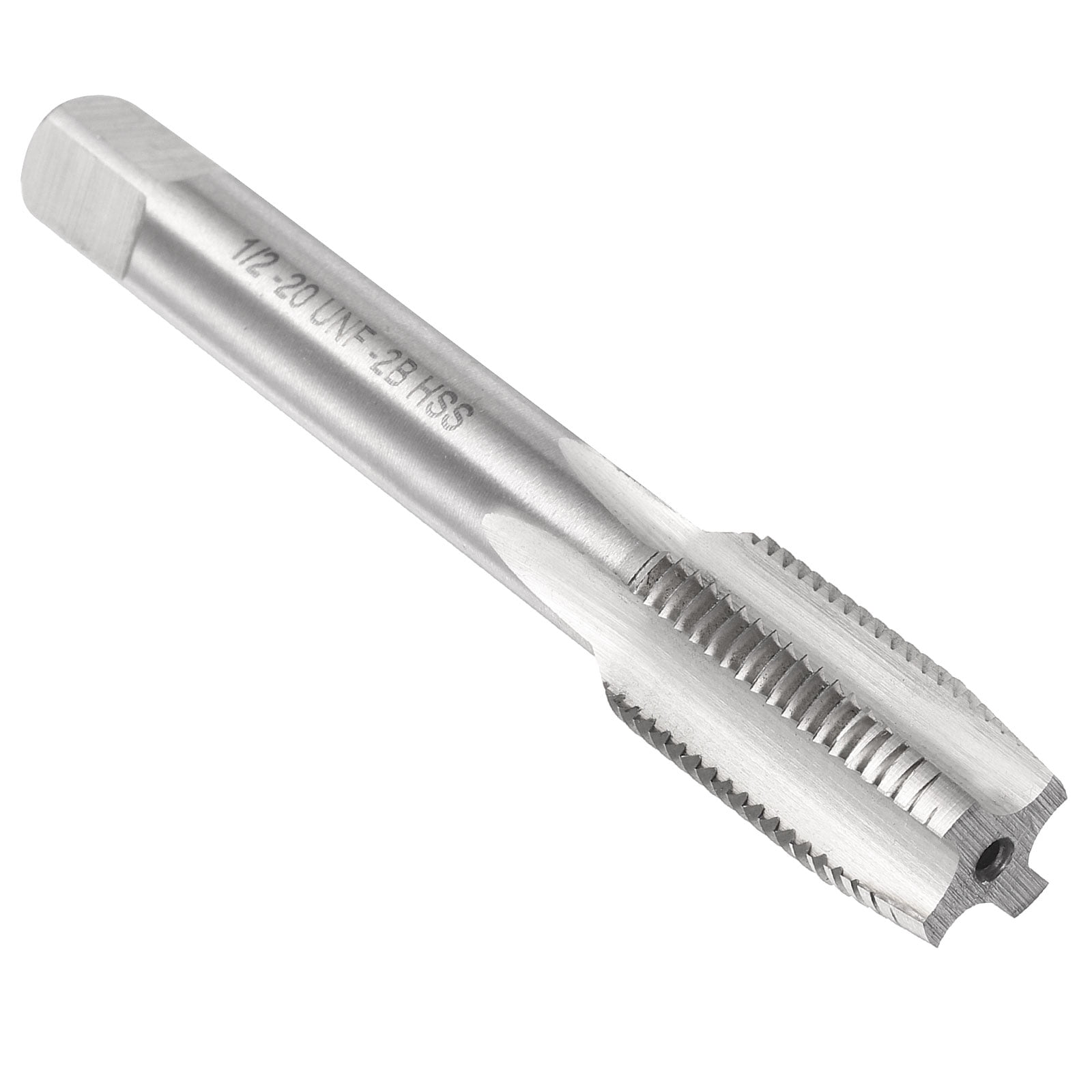 Uxcell Hand Taper Tap 1/2-20 UNF 2B Thread Taper Style Taps Straight ...