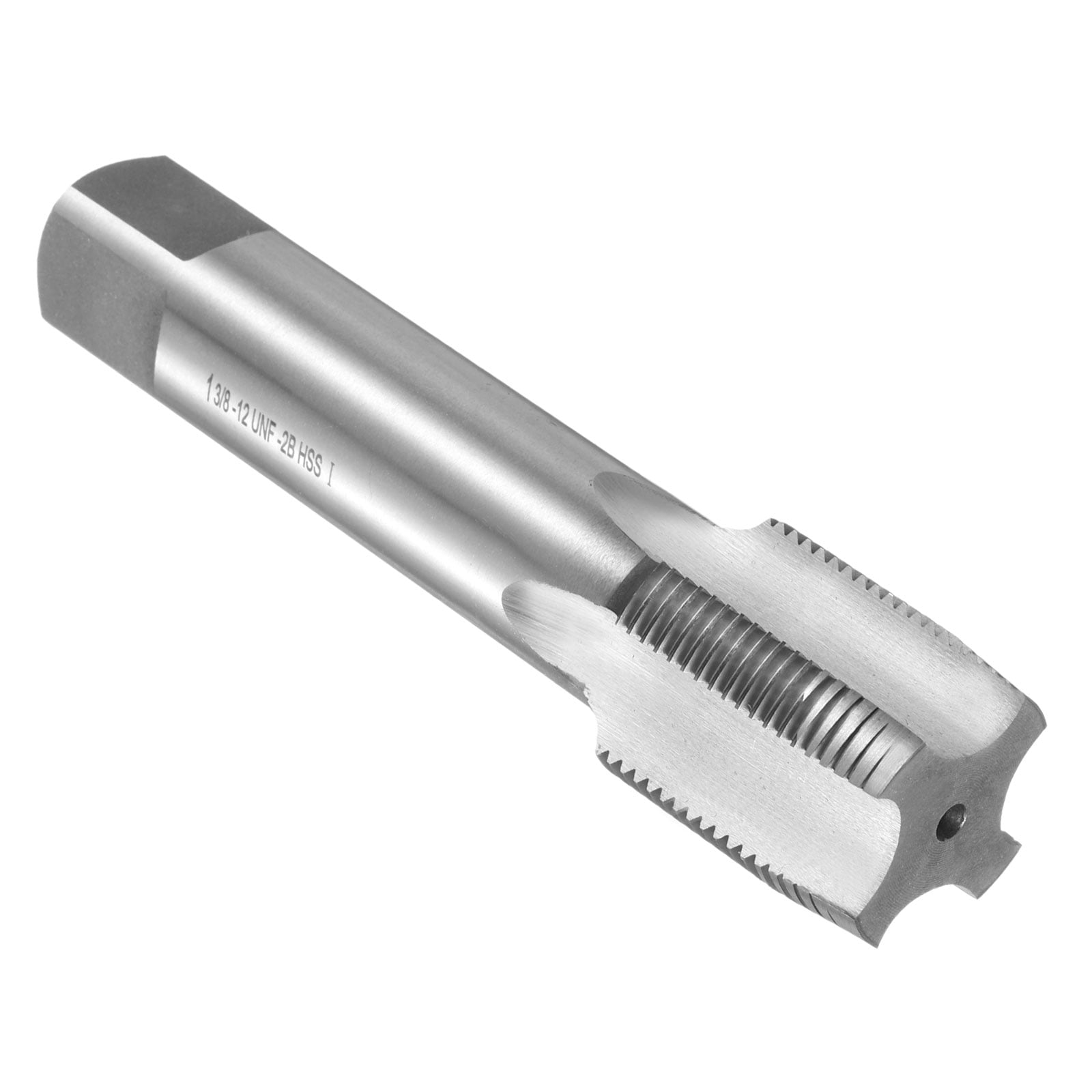 Uxcell Hand Taper Tap 1-3/8"-12 UNF 2B Thread Taper Style Screw Tapping ...
