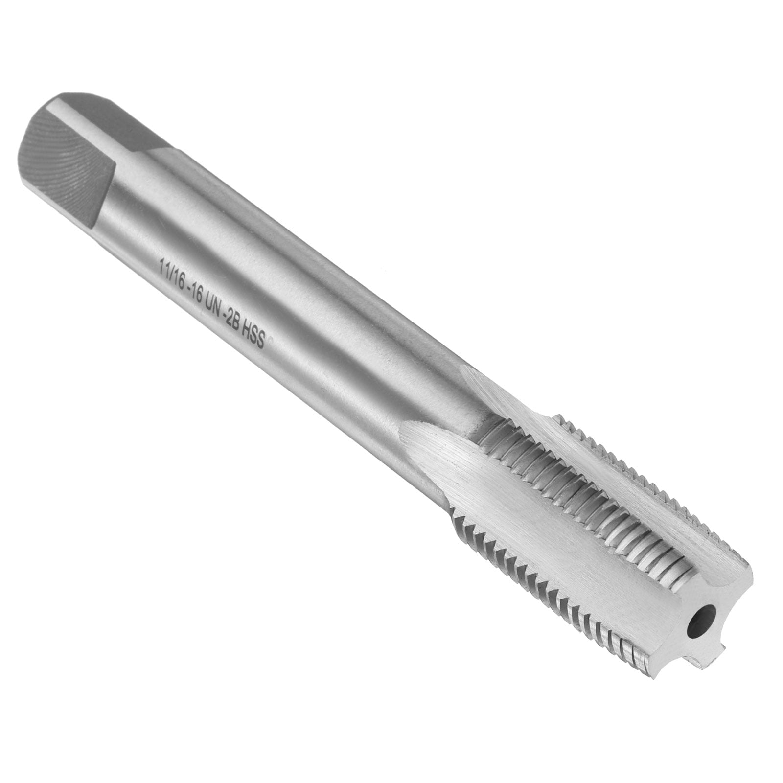 Uxcell Hand Taper Tap 11/16-16 UNS 2B Thread Taper Style Taps Straight ...