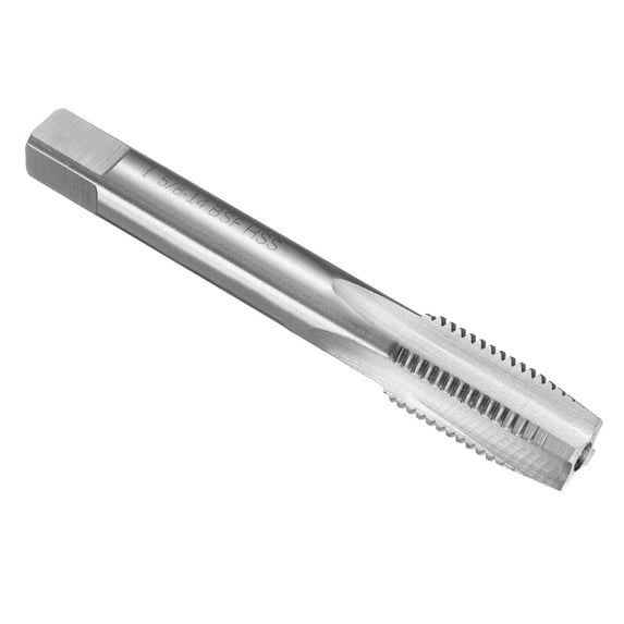 Uxcell Hand Taper Tap 5/8-14 BSF 2B Thread Taper Style Taps Straight ...